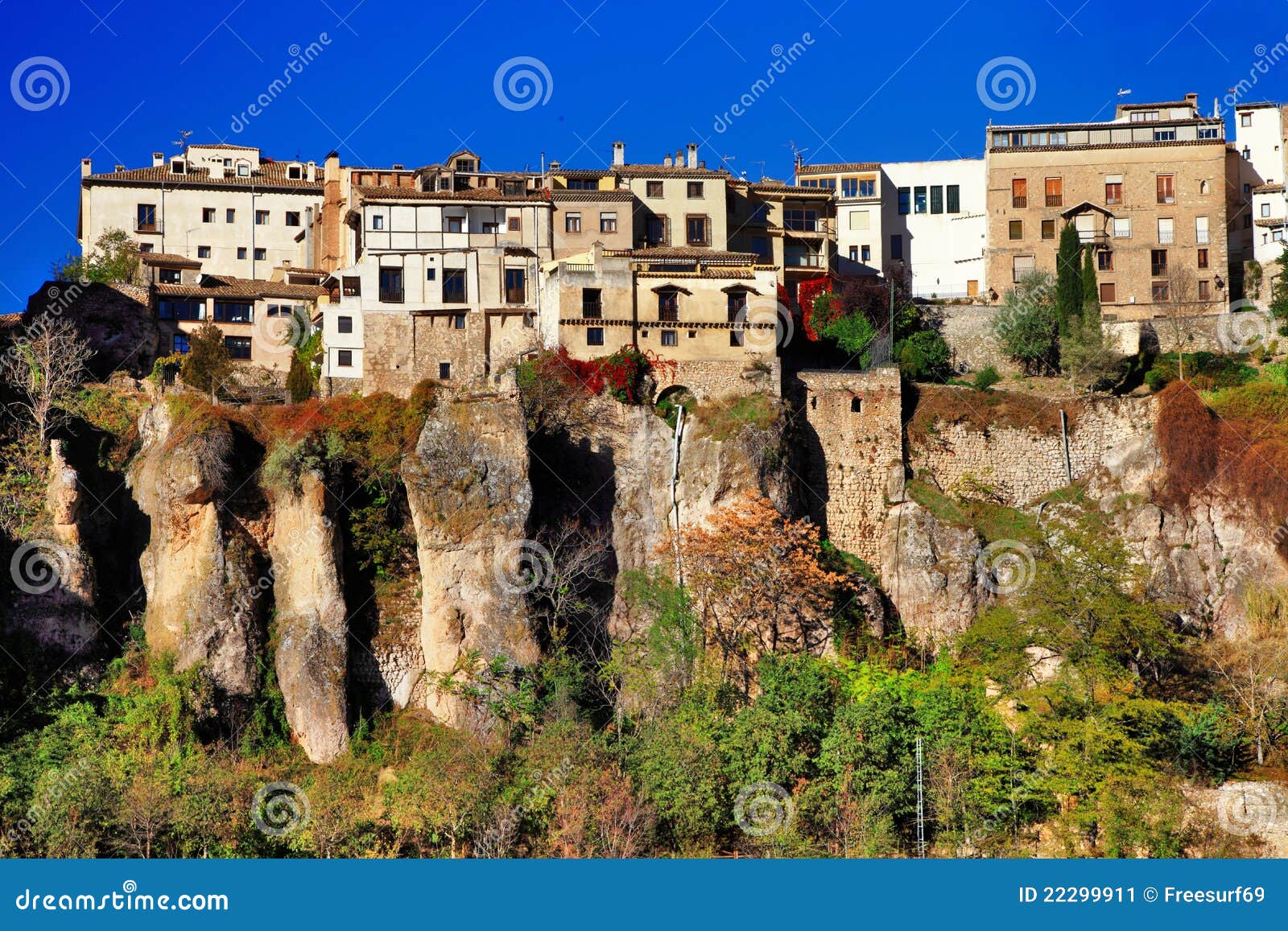 Spain, Cuenca stock image. Image of landmark, famous - 22299911