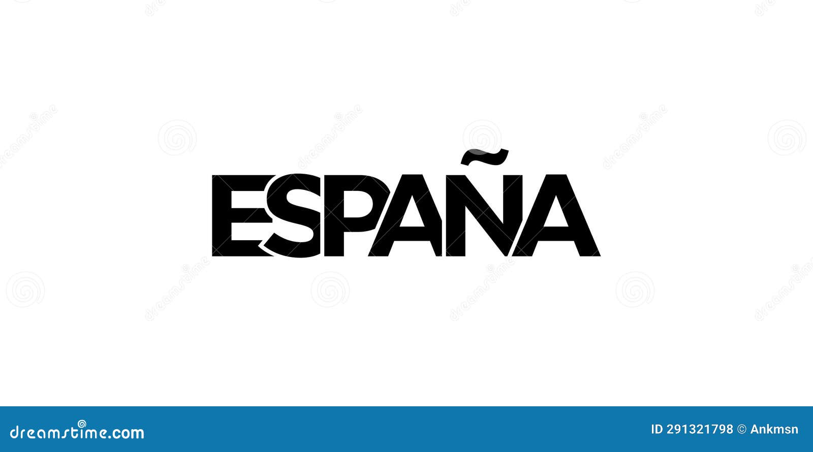 Spain Emblem. the Design Features a Geometric Style, Vector ...