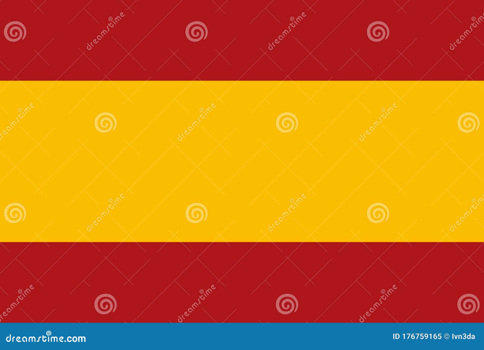 Spain Flag. Official National Flag of a Sovereign State, Constitutional ...