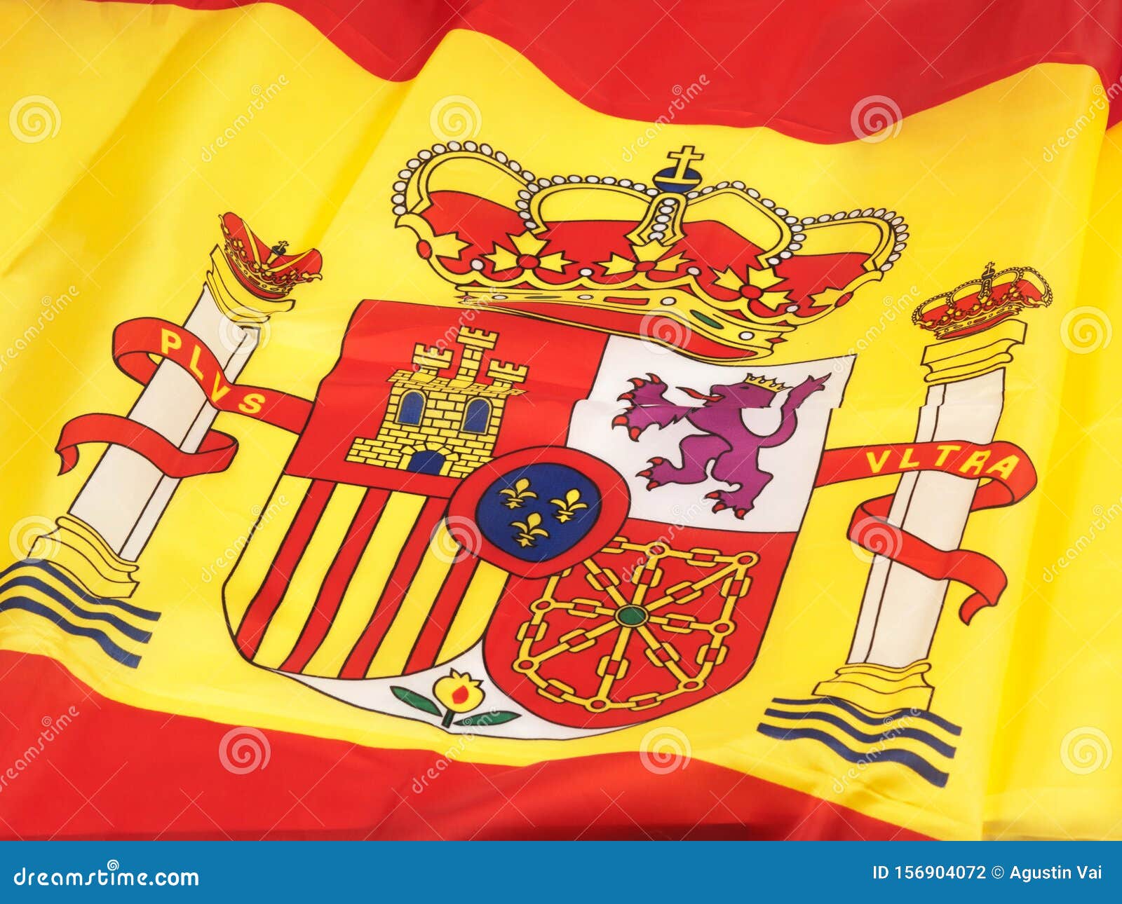 Spain flag shield stock photo. Image of spain, close - 156904072
