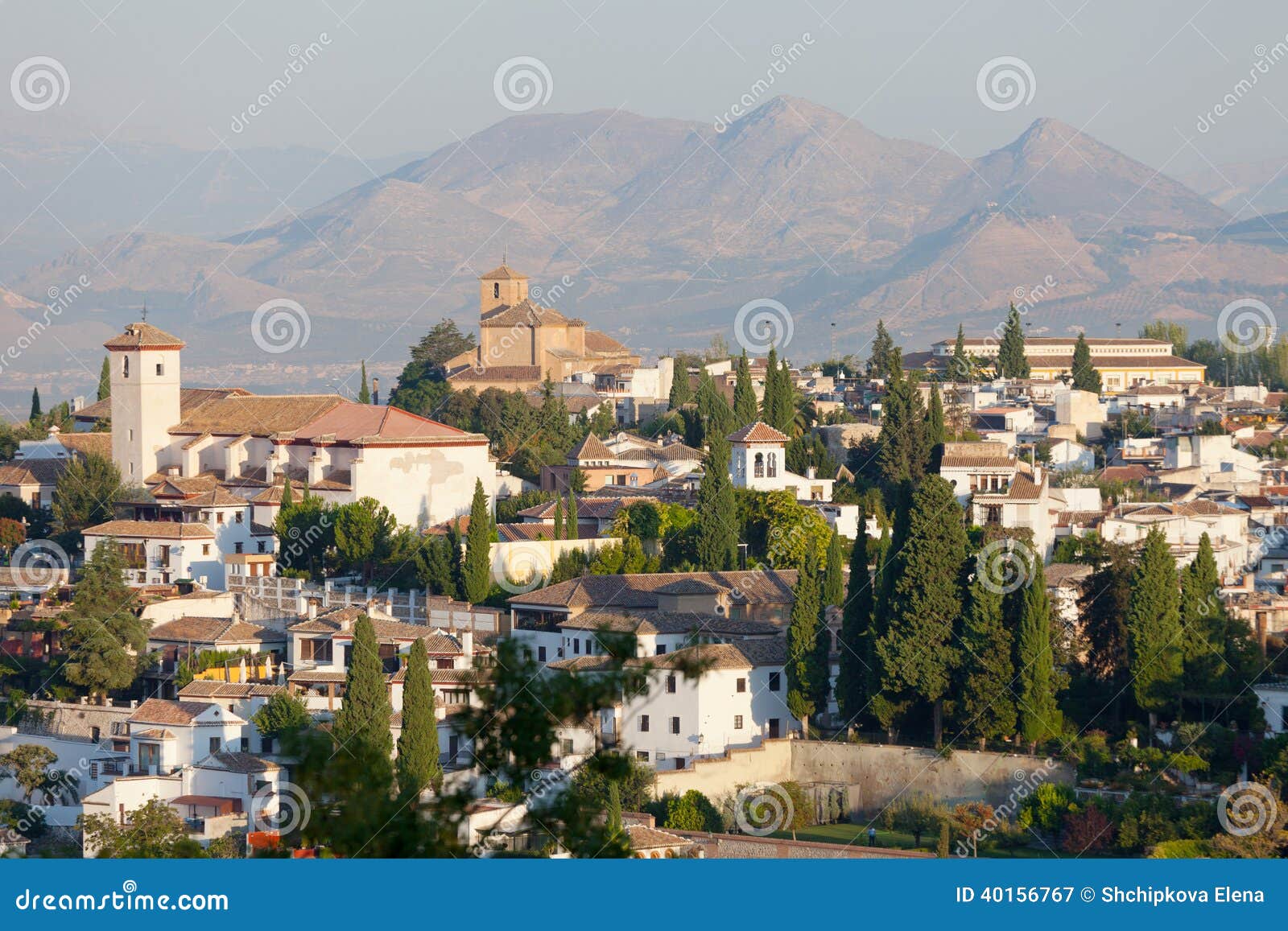 Spain, Granada stock image. Image of quarter, andalucia - 40156767