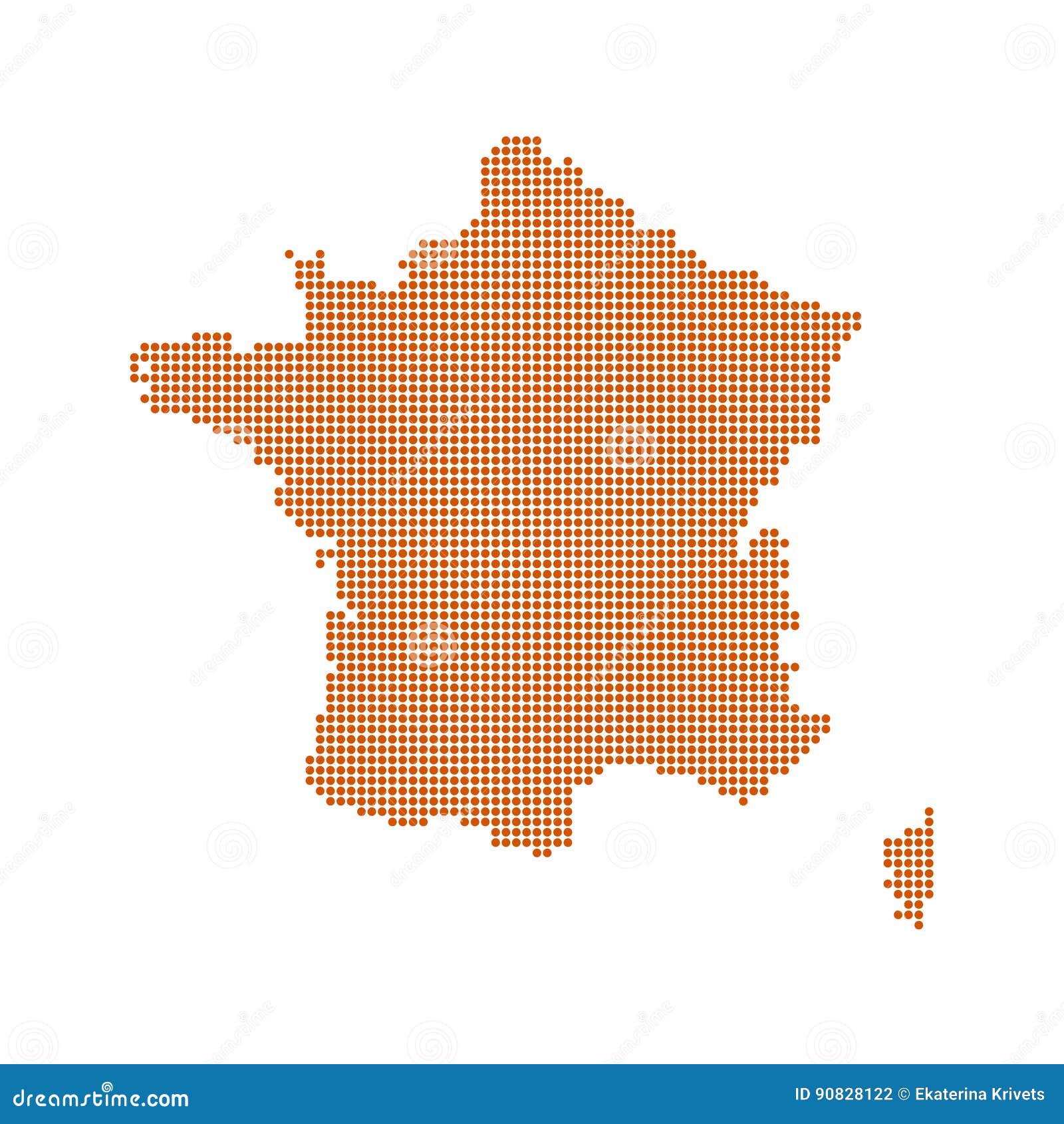 Spain Map Isolated. Dotted Spain Map Border Stock Illustration ...