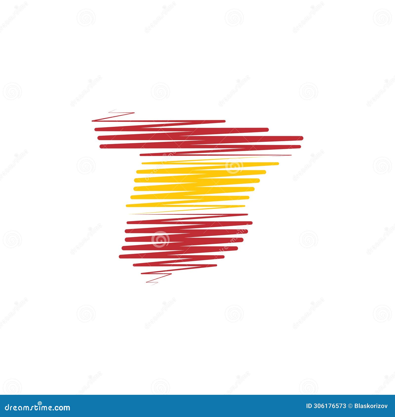 Spain Spanish Country Map Logo Vector Icon Clipart Stock Vector ...