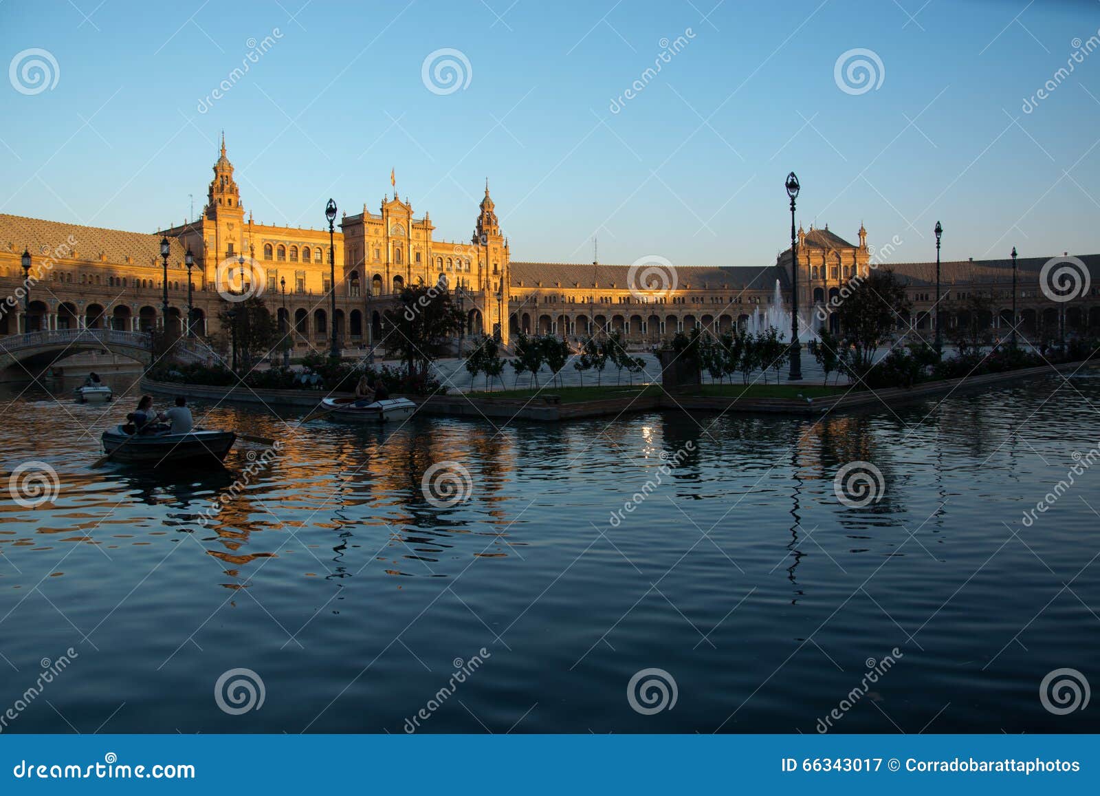 Spain square stock image. Image of fair, camino, culture - 66343017