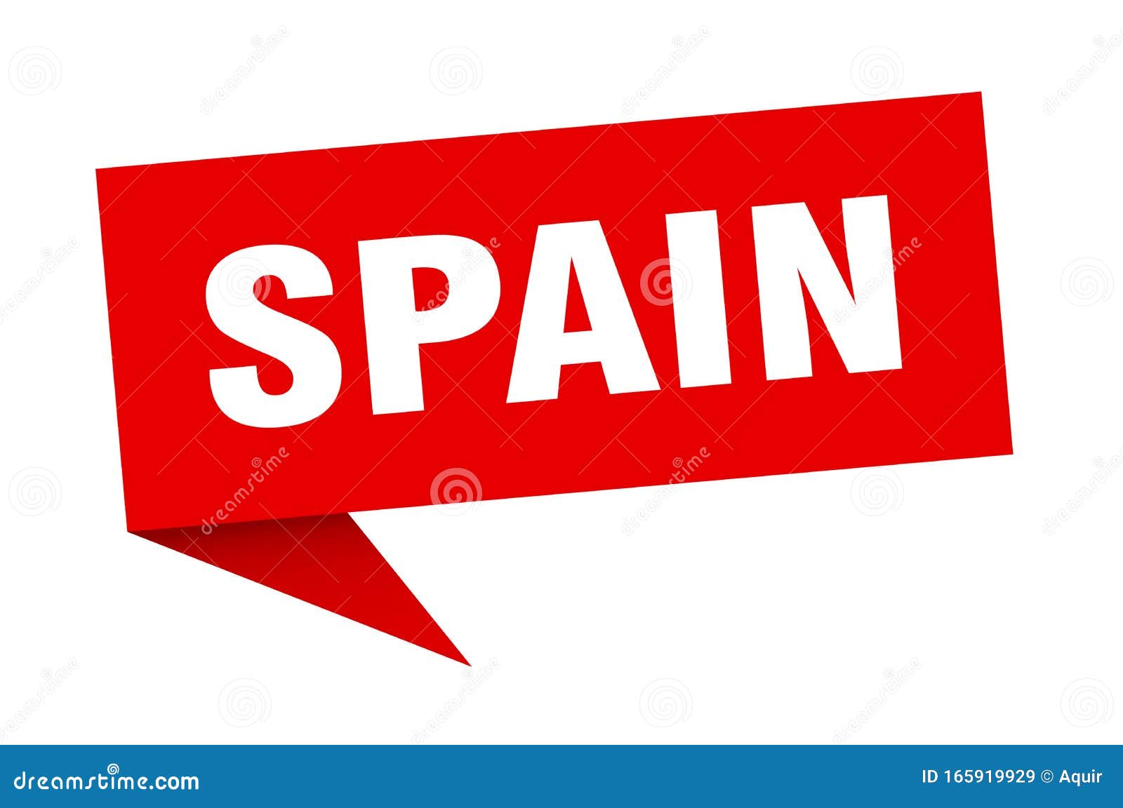 Spain Sticker. Spain Signpost Pointer Sign Stock Vector - Illustration ...