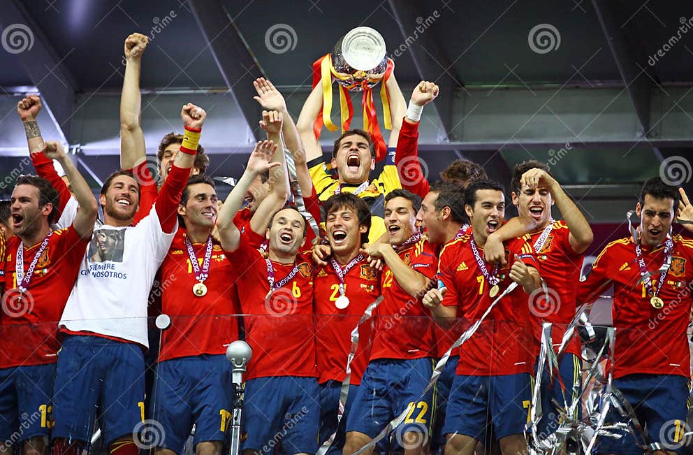 Spain - the Winner of UEFA EURO 2012 Editorial Photography - Image of ...