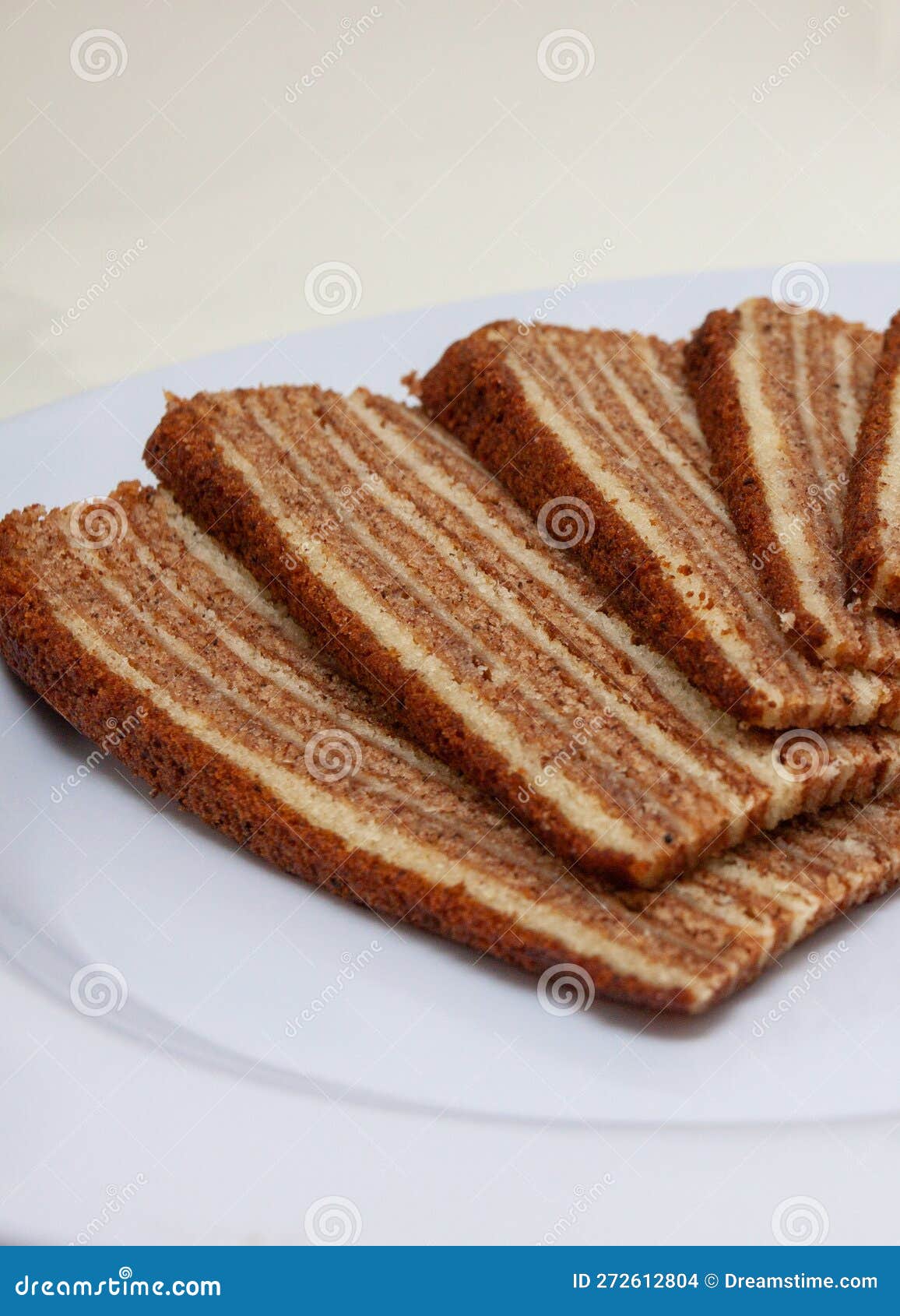 Spakoek a Traditional Dutch Cake Stock Photo - Image of sliced, snack ...