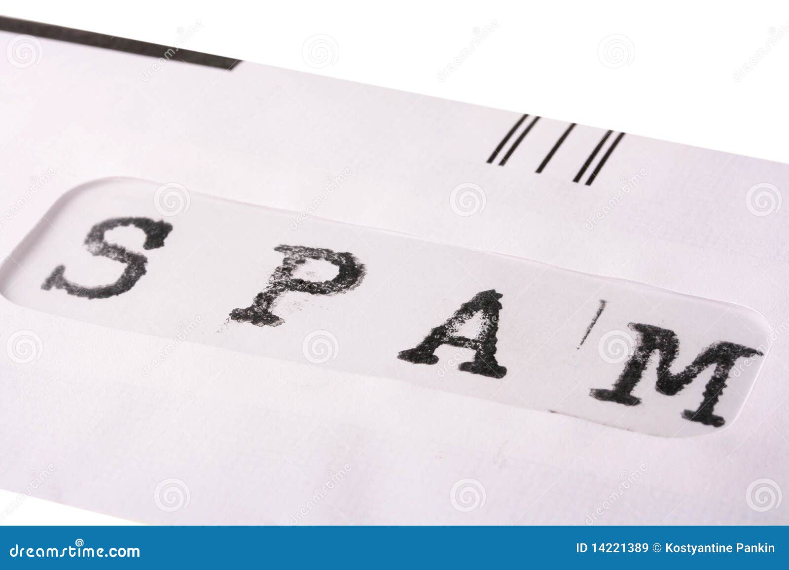 SPAM stock afbeelding. Image of insect, concepten, misdaad - 14221389