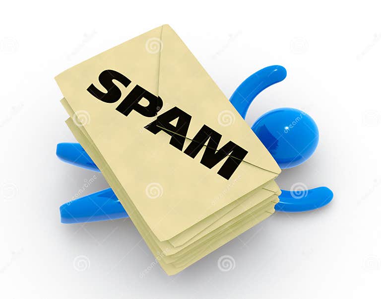 Spam stock photo. Image of danger, losses, antispam, harm - 8600622