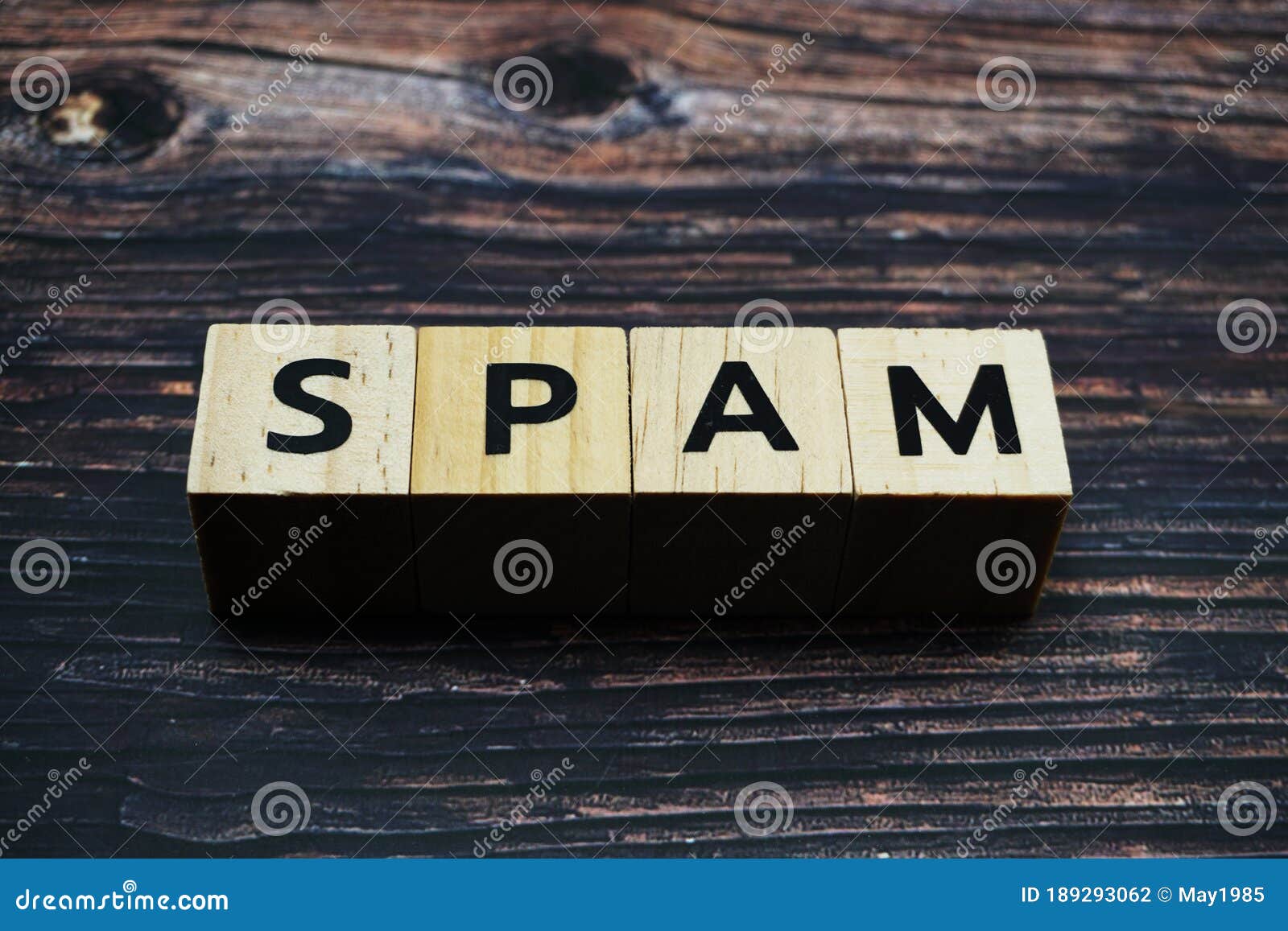 Spam Alphabet Letter on Wooden Background Stock Photo - Image of letter ...