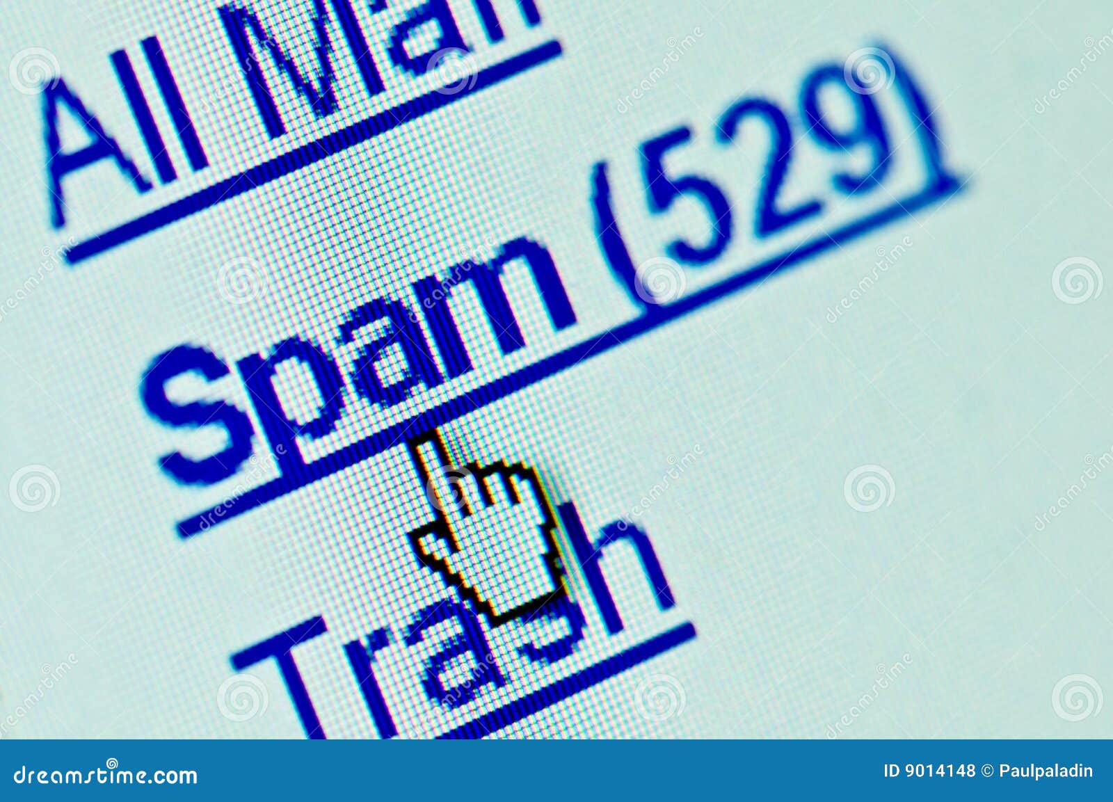 Spam e-mail folder stock photo. Image of folder, email - 9014148