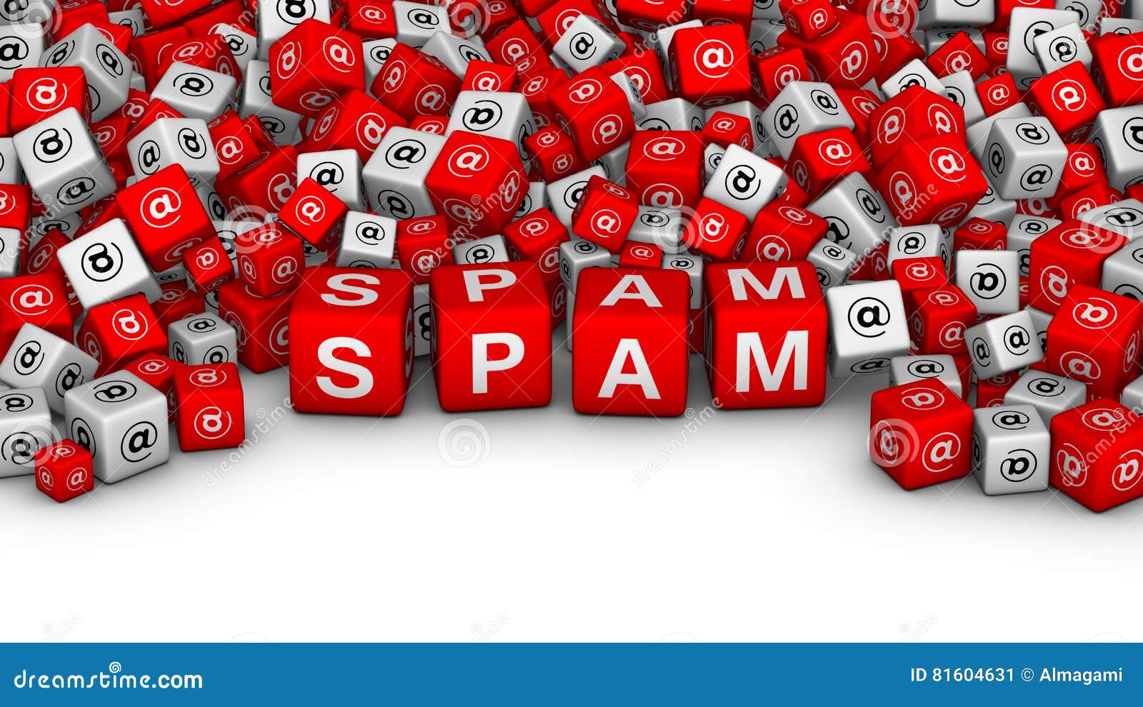 SPAM stock illustration. Illustration of internet, mass - 81604631