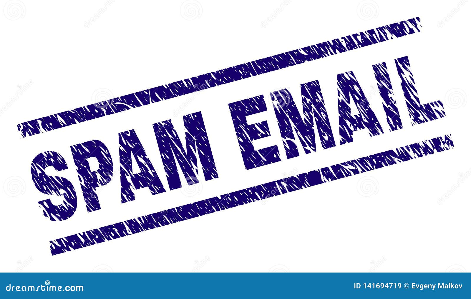 Scratched Textured SPAM EMAIL Stamp Seal Stock Vector - Illustration of ...