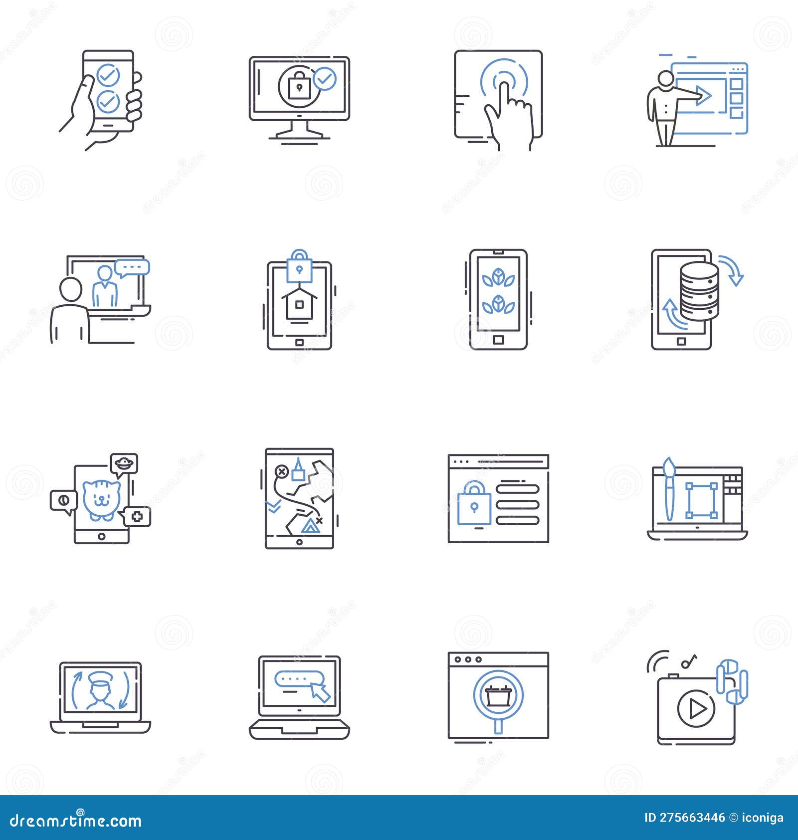 Spam Filtering Line Icons Collection. Spam, Filtering, Malware, Scams ... Spam Filtering Line Icons Collection. Spam, Filtering, Malware, Scams ...