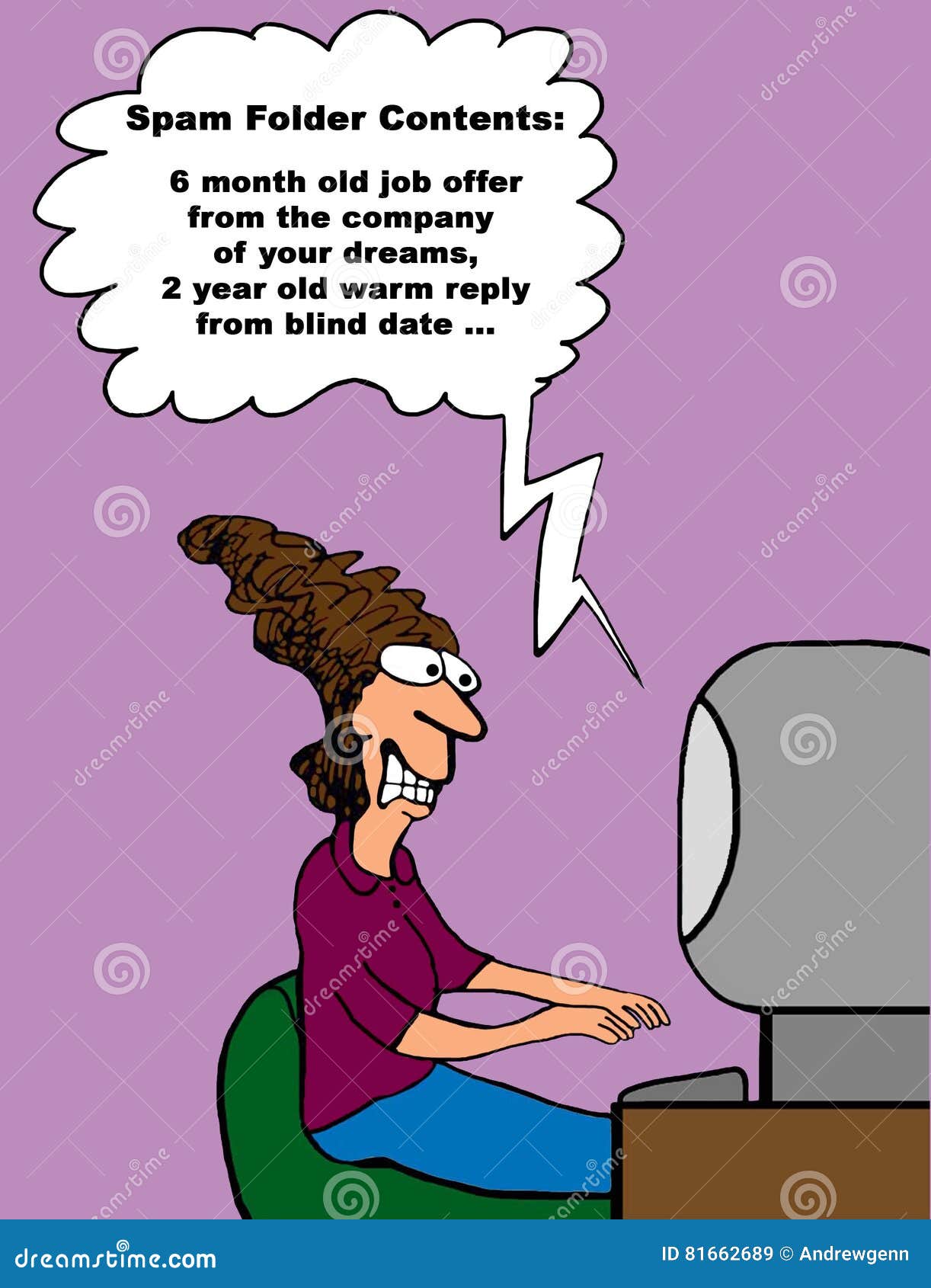 Spam Folder Icon. Element Of Cyber Security Icon For Mobile Concept And ...