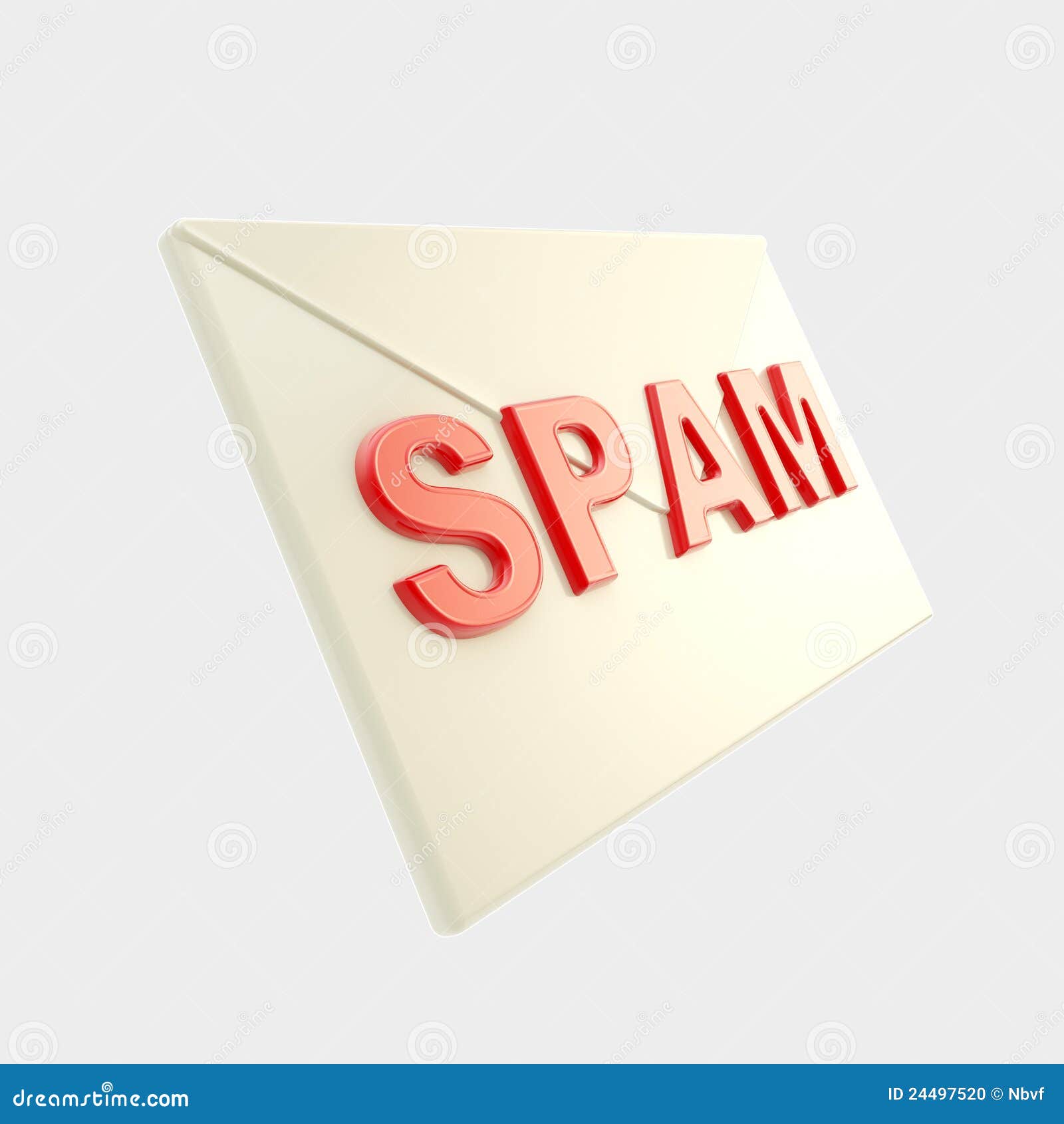 Spam Letter Icon Symbol Isolated Stock Illustration - Illustration of ...