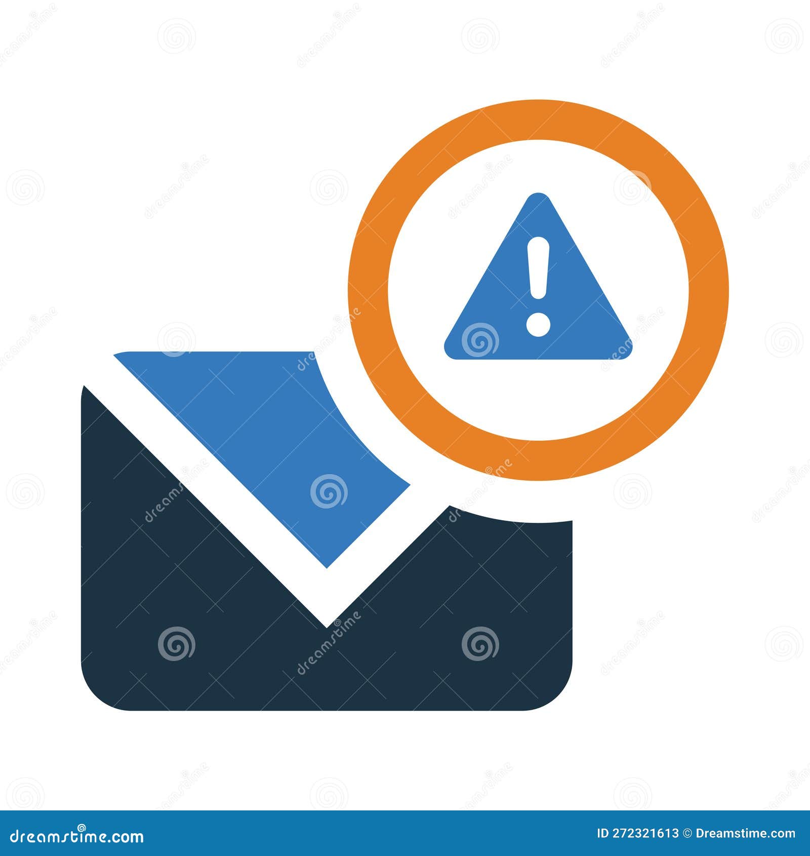 Spam, Mail, Spam Mail, Computer, Alert, Spam Mail Icon Stock Vector ...