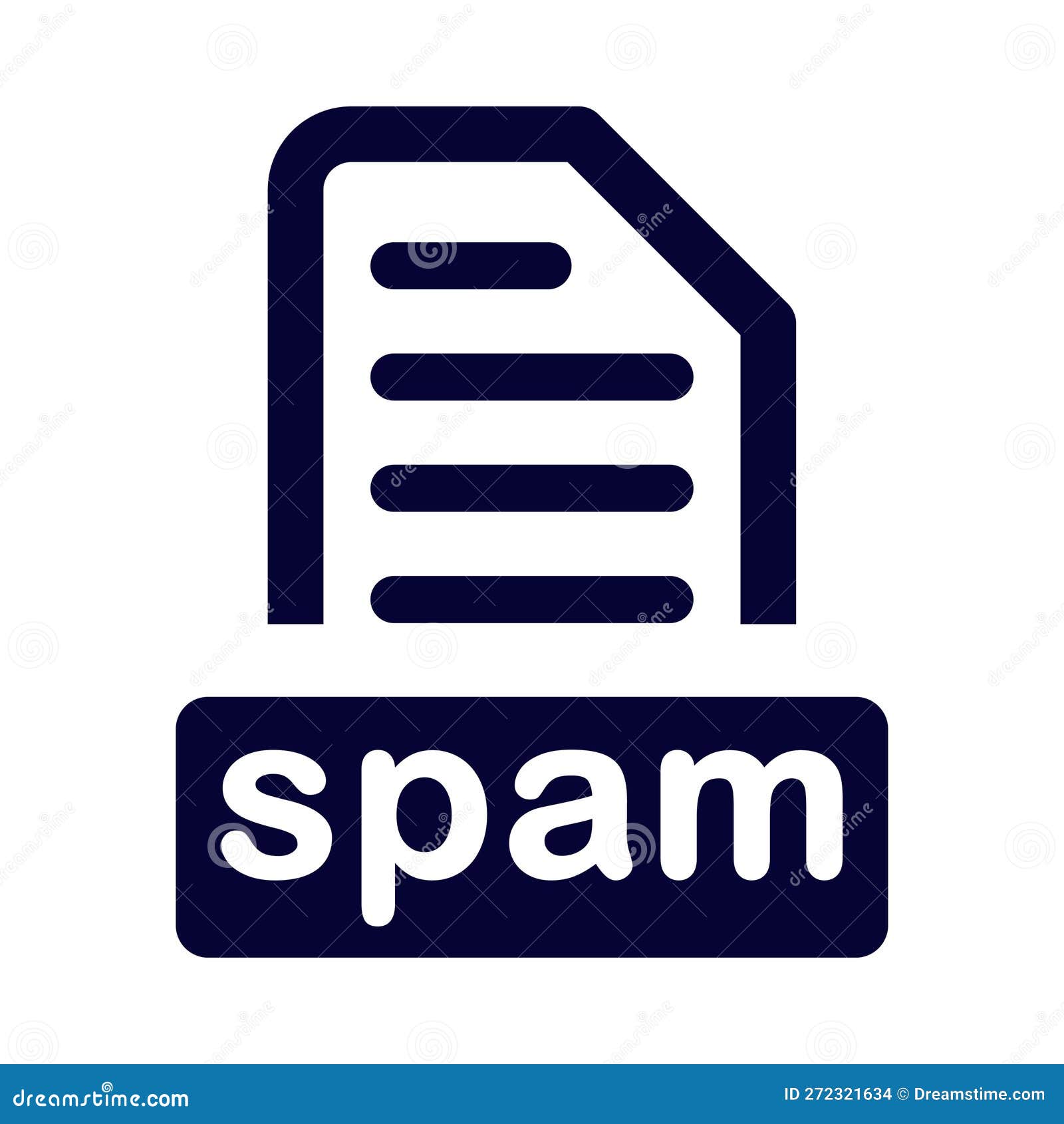 Spam, Mail, Spam Mail, Computer, Alert, Spam Mail Icon Stock Vector ...
