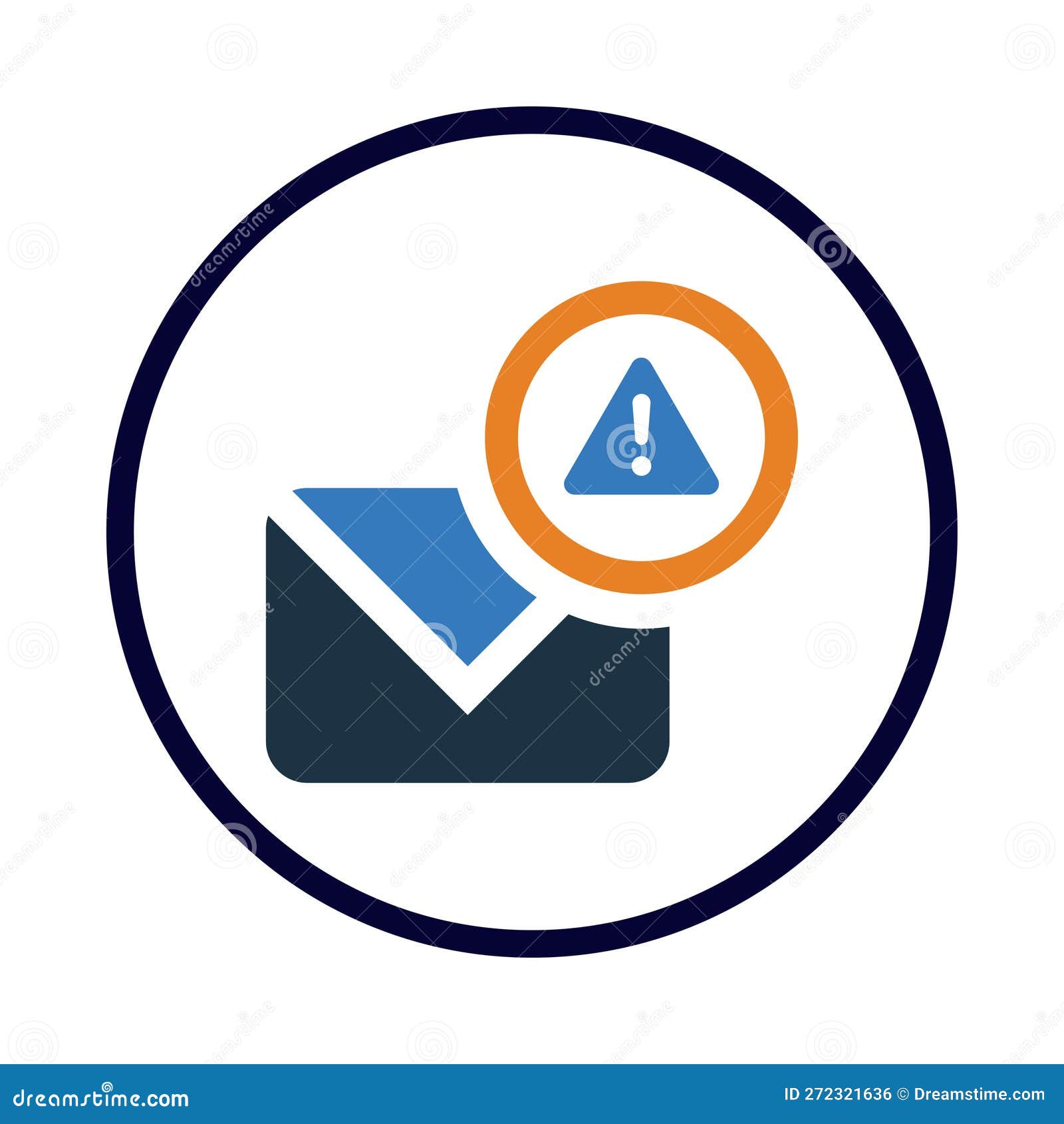 Spam, Mail, Spam Mail, Computer, Alert, Spam Mail Icon Stock Vector ...