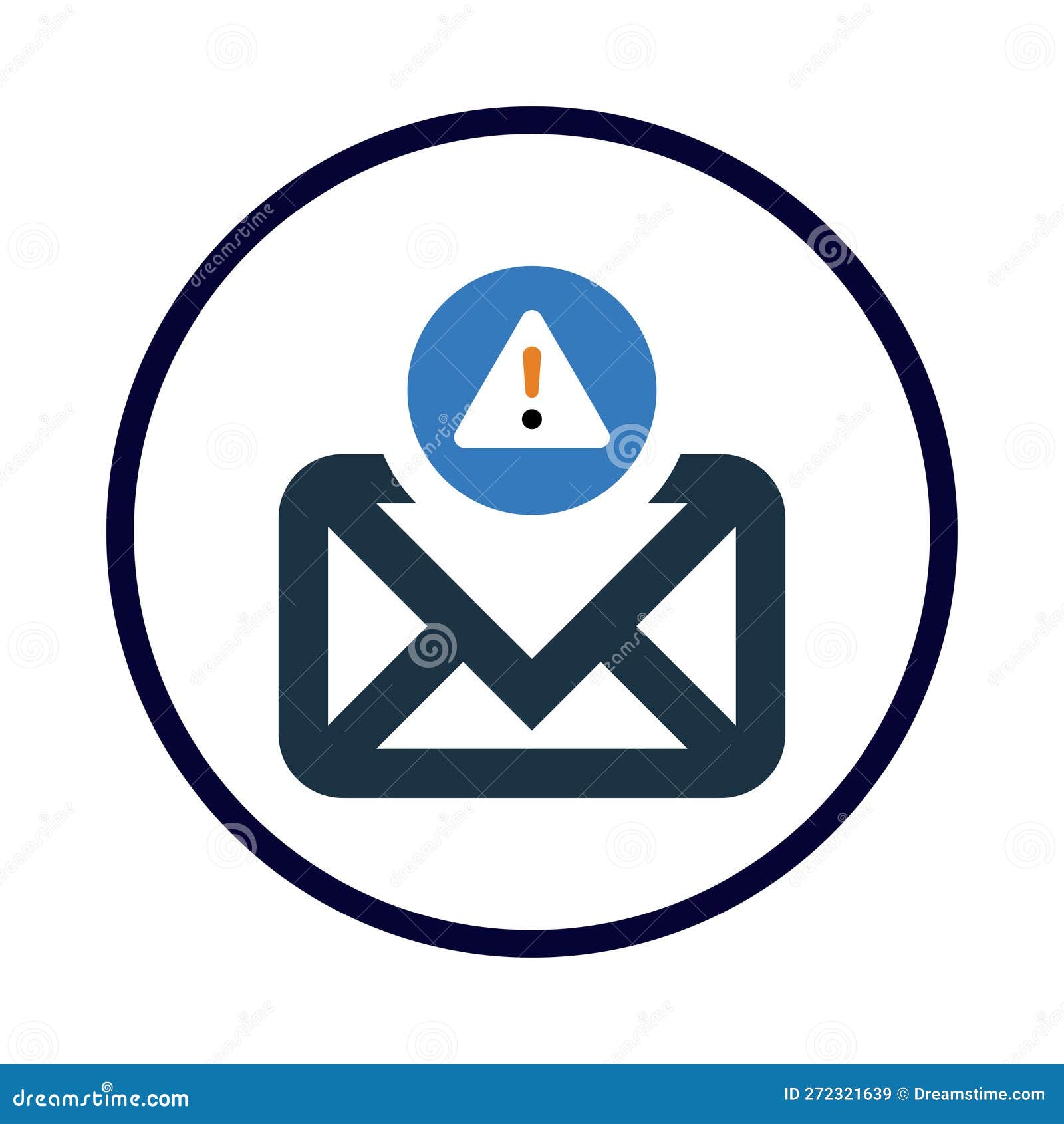 Spam, Mail, Spam Mail, Computer, Alert, Spam Mail Icon Stock Vector ...