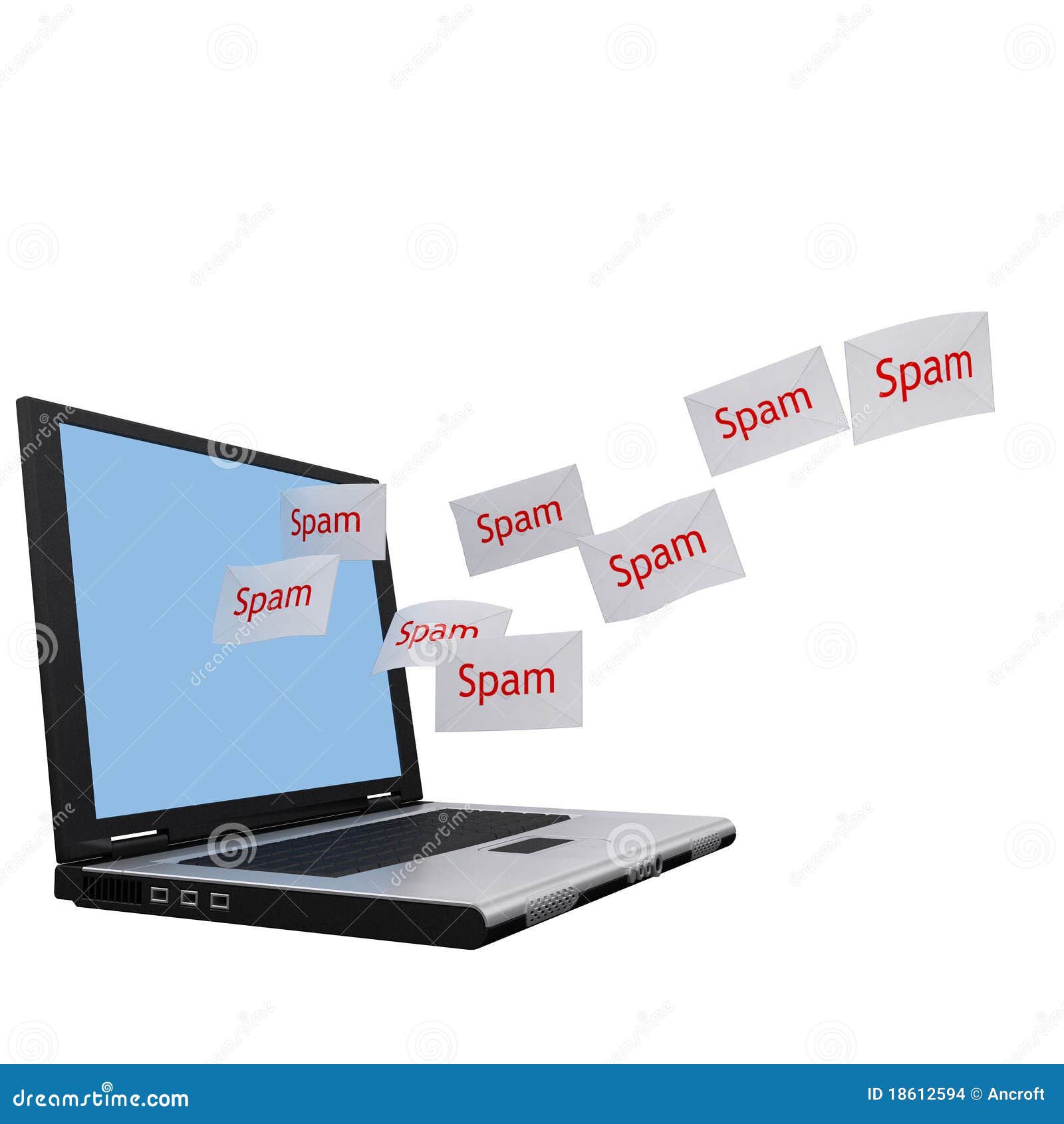 Spam Mail Junk Mail stock photo. Image of heaped, send - 18612594