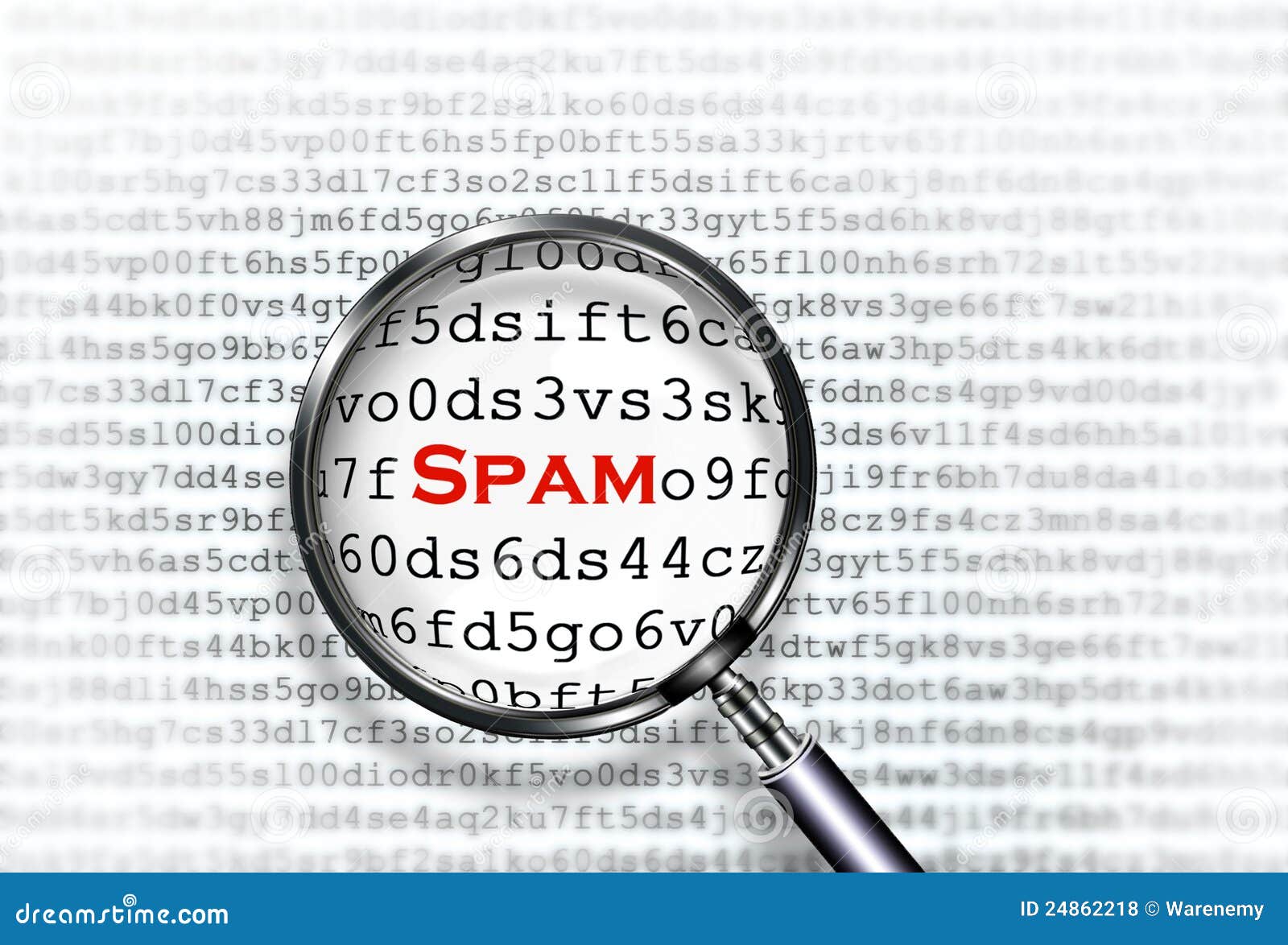 Spam scanner stock photo. Image of secure, detection - 24862218