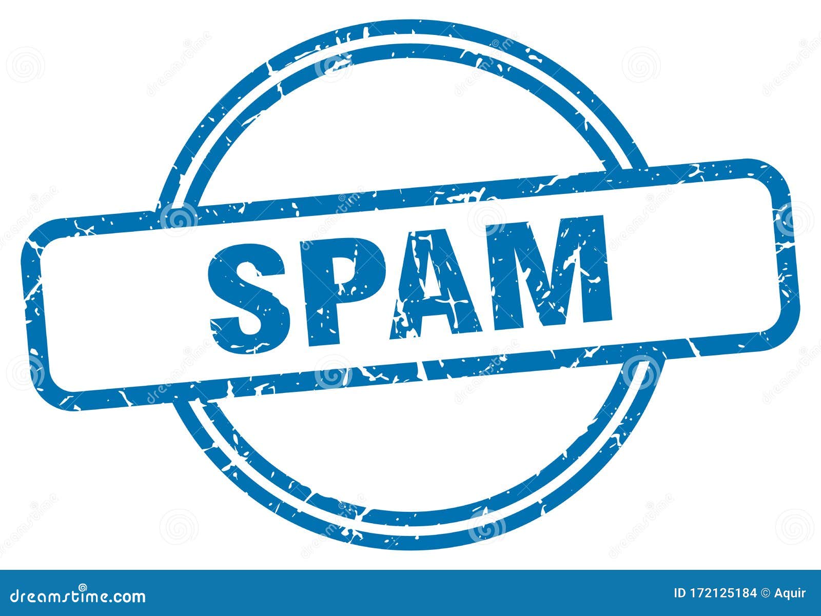 Spam Stamp. Spam Round Grunge Sign Stock Vector - Illustration of stamp ...