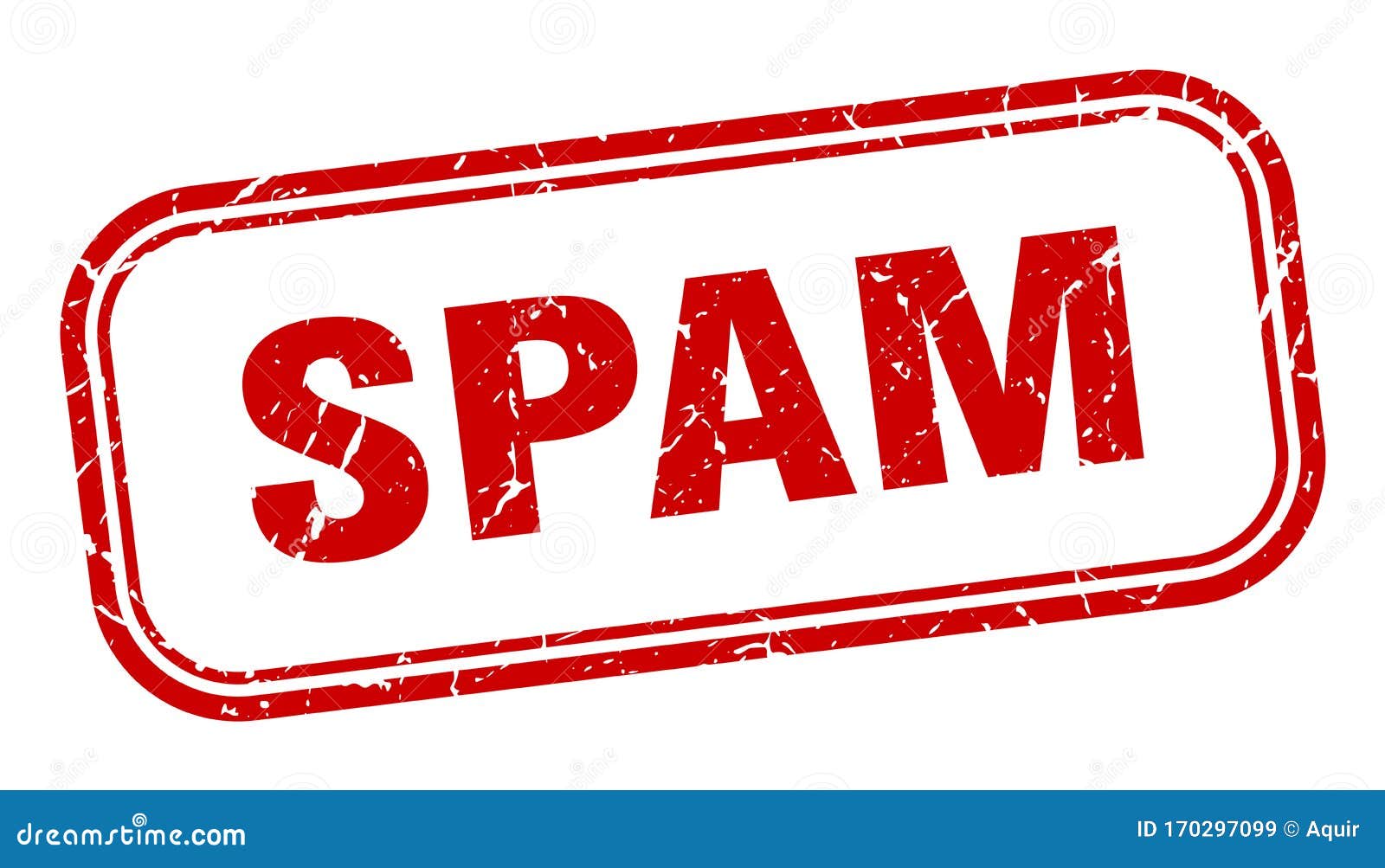 Spam Stamp. Spam Square Grunge Sign Stock Vector - Illustration of ...
