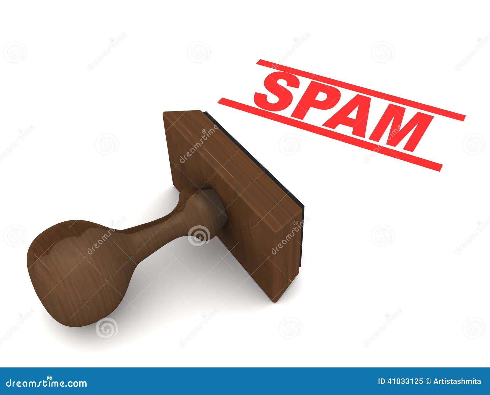 Spam stock illustration. Illustration of white, concept - 41033125