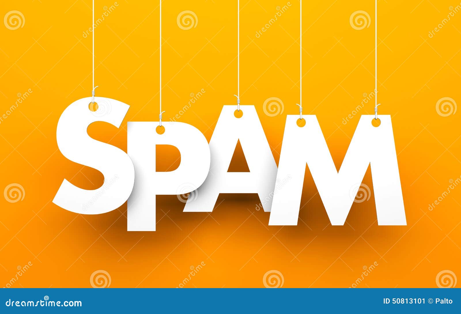 SPAM stock illustration. Illustration of communication - 50813101