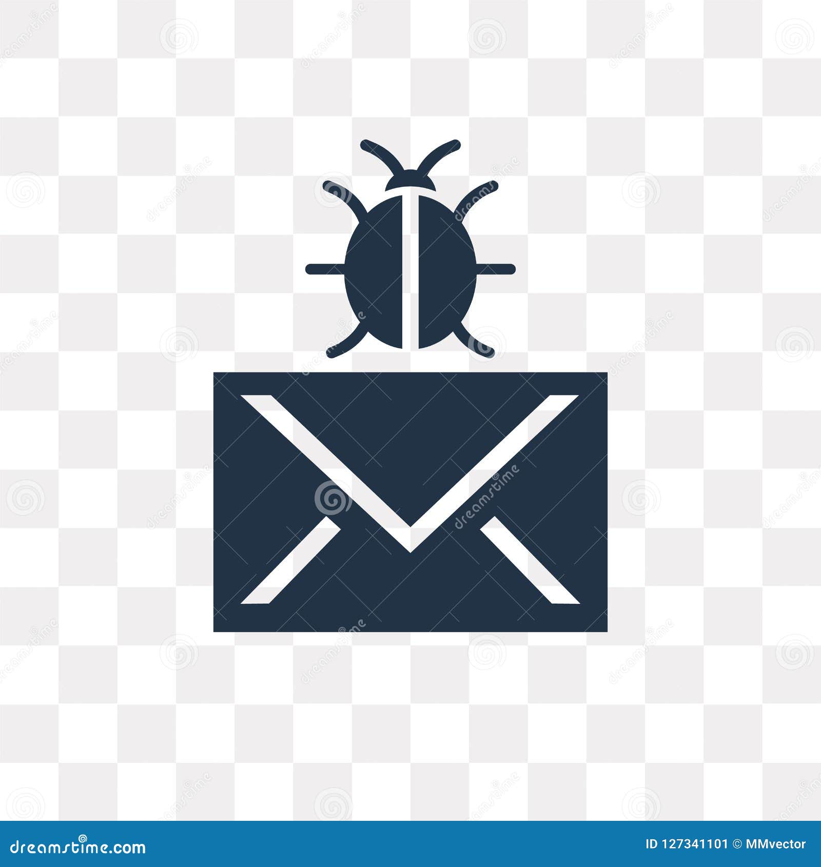 Spam Vector Icon Isolated on Transparent Background, Spam Trans Stock ...