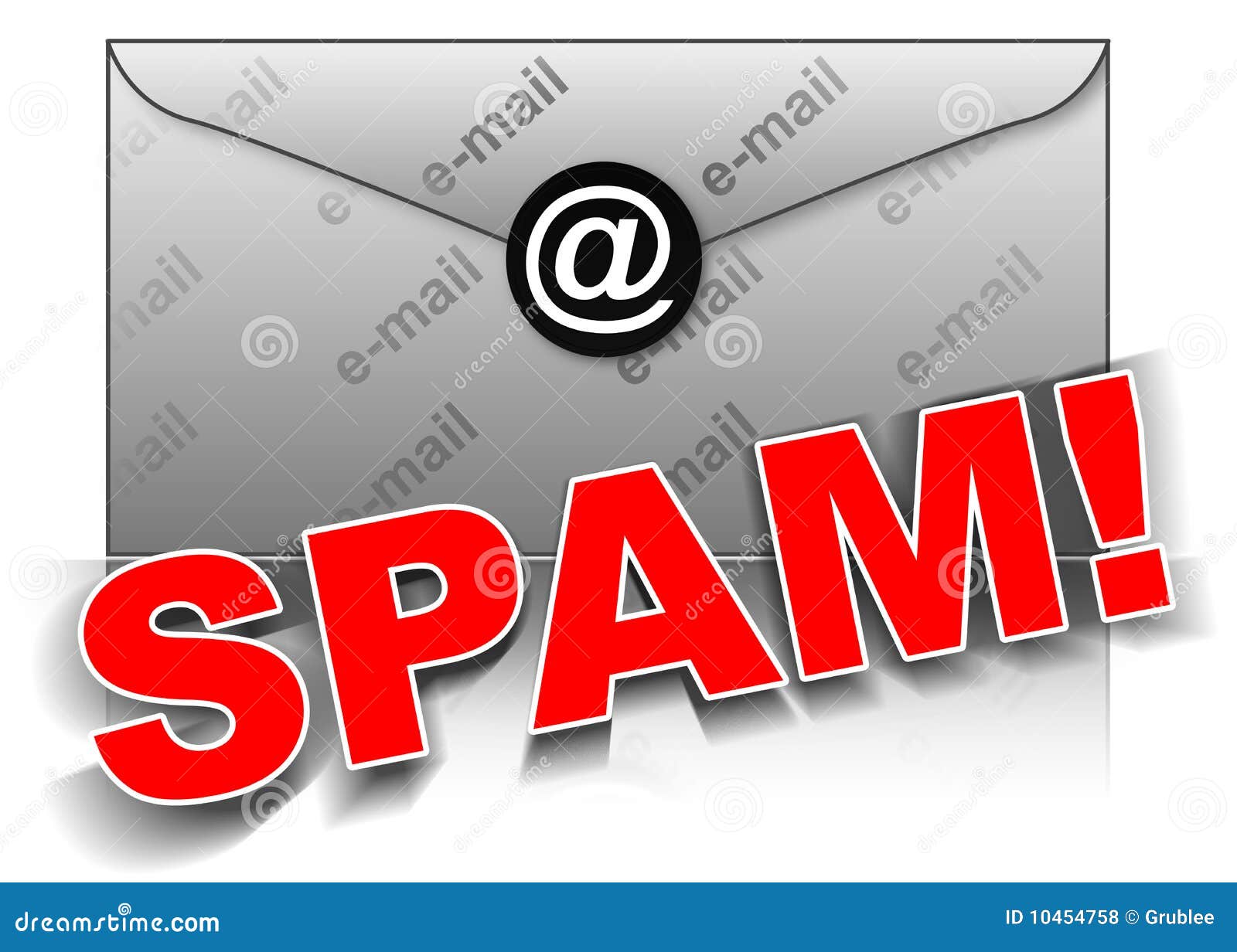 Do Not Spam Warning Sign. Cartoon Vector | CartoonDealer.com #206911161