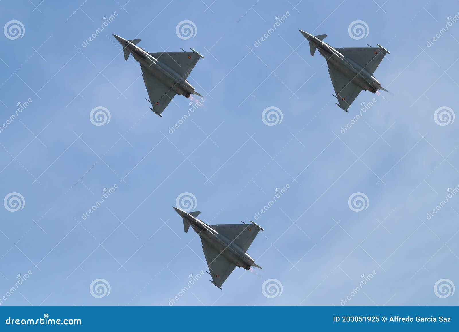Spanish Air Force Fighter Jet Planes on Display Stock Image - Image of ...
