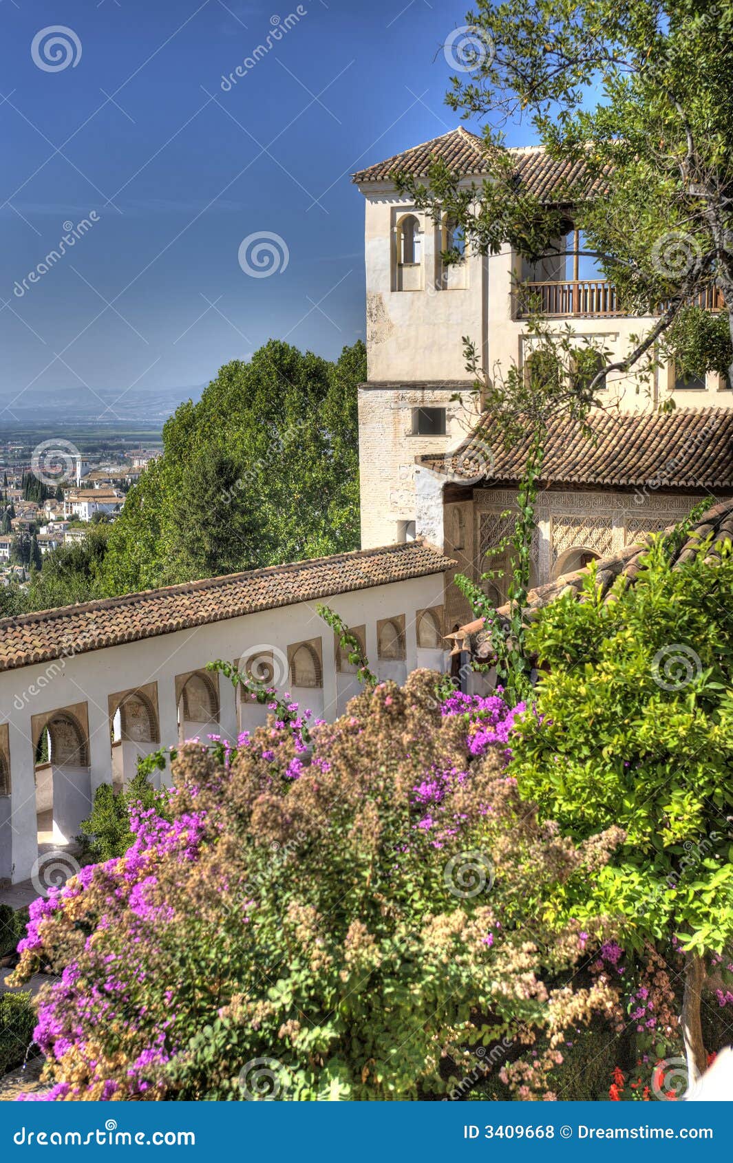 Spanish architecture stock photo. Image of fall, destination - 3409668