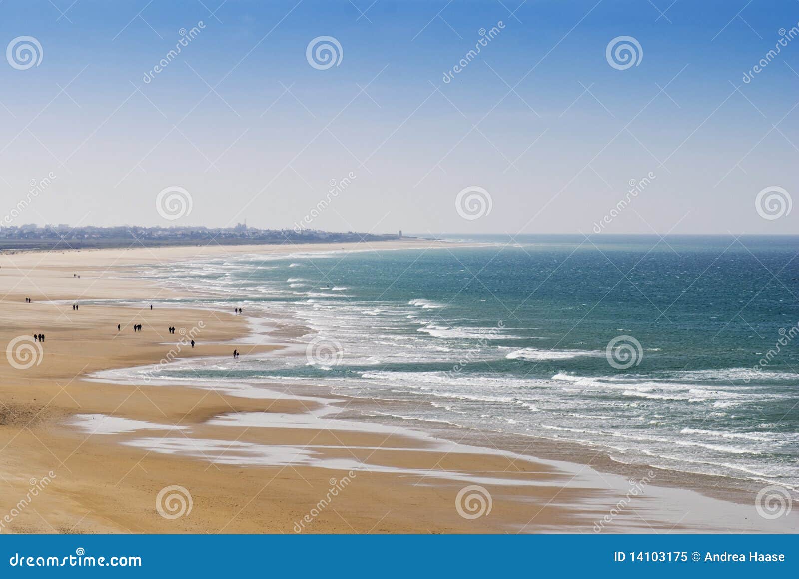 Spanish Beach view stock image. Image of destination - 14103175