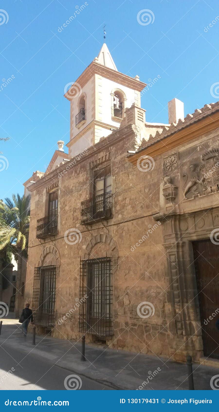 Spanish building stock image. Image of building, spain - 130179431