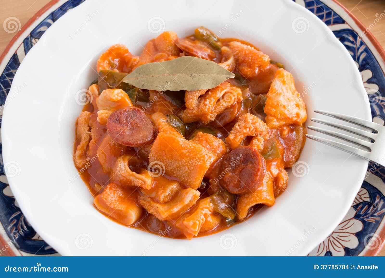 Spanish callos stock photo. Image of laurel, food, onion - 37785784