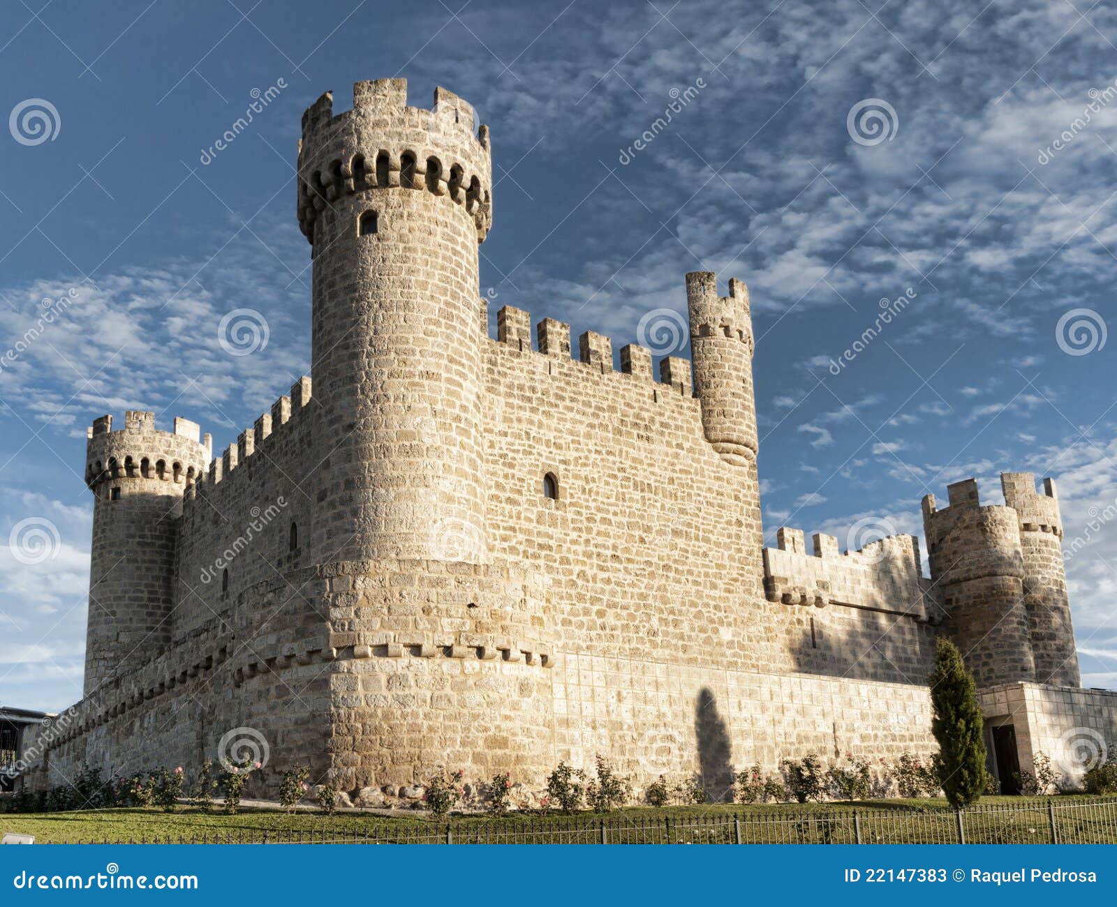 Spanish Castle stock image. Image of castle, castile - 22147383