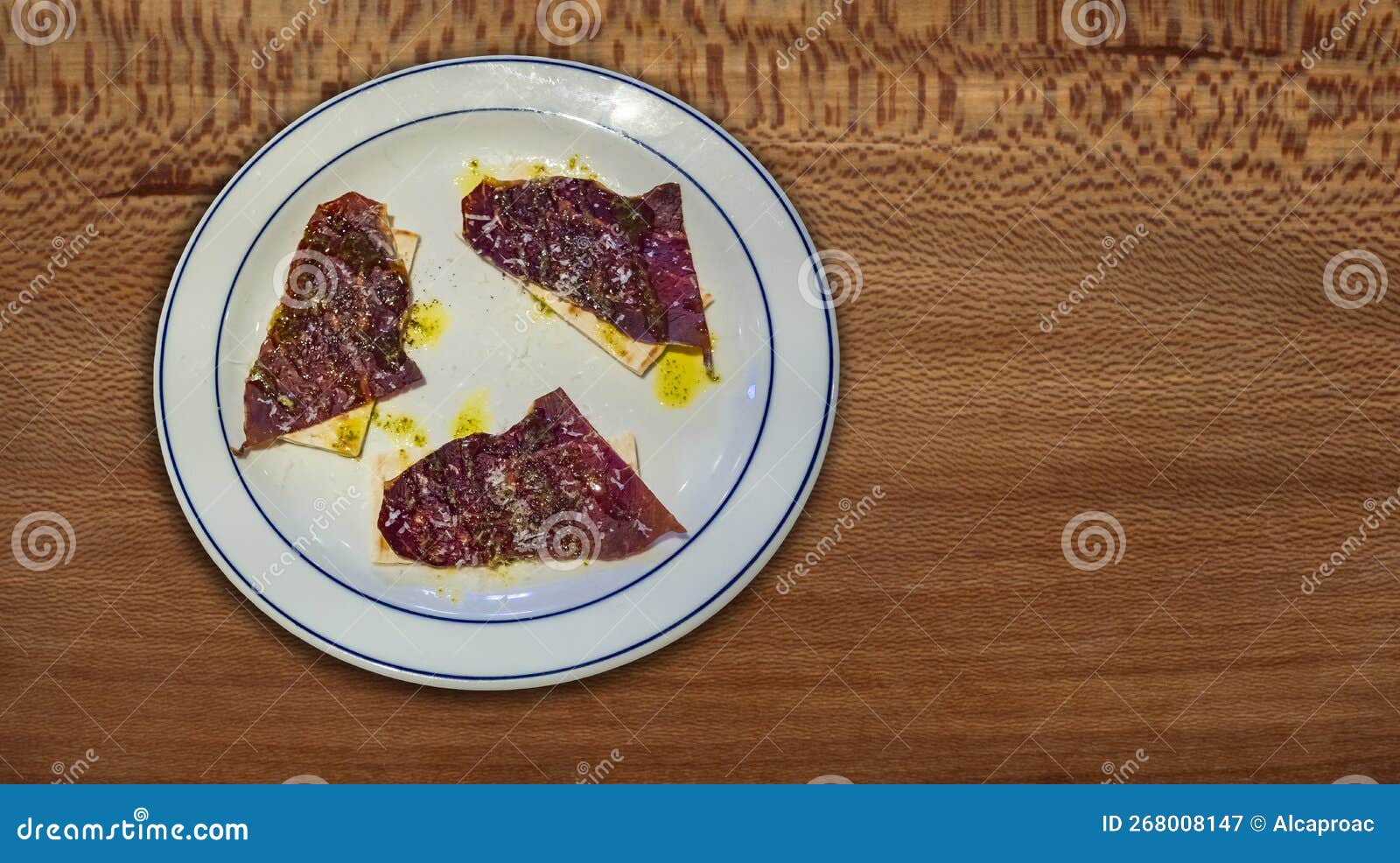 Spanish Cecina stock image. Image of taste, beef, aperitif - 268008147