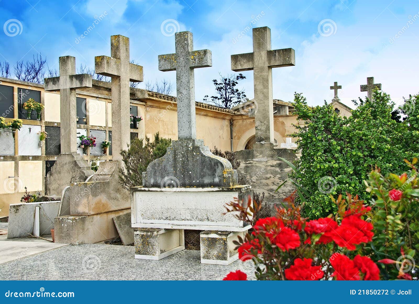 Spanish Cemetery stock photo. Image of mallorca, european - 21850272