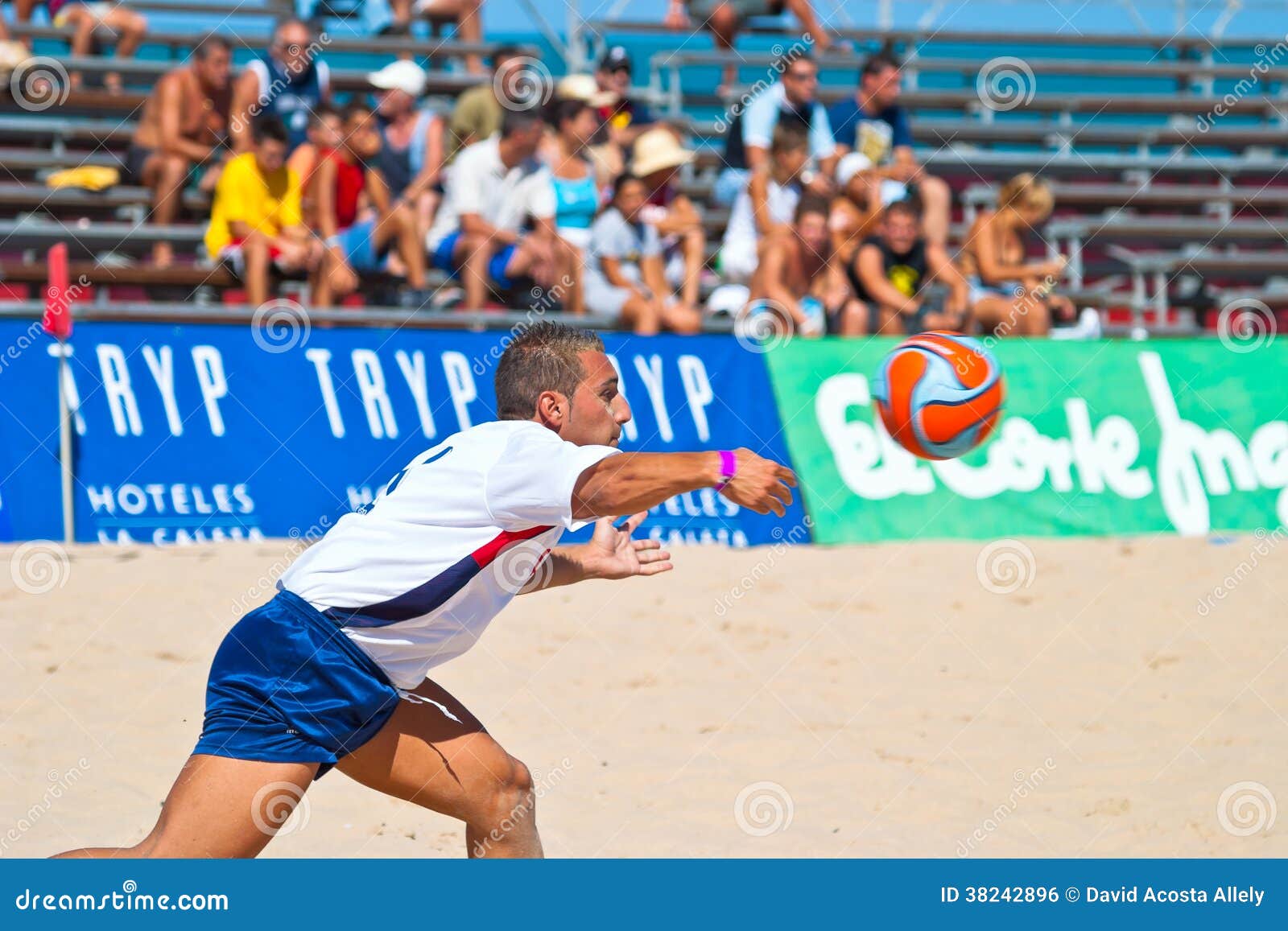 Spanish Championship of Beach Soccer , 2005 Editorial Photo - Image of ...