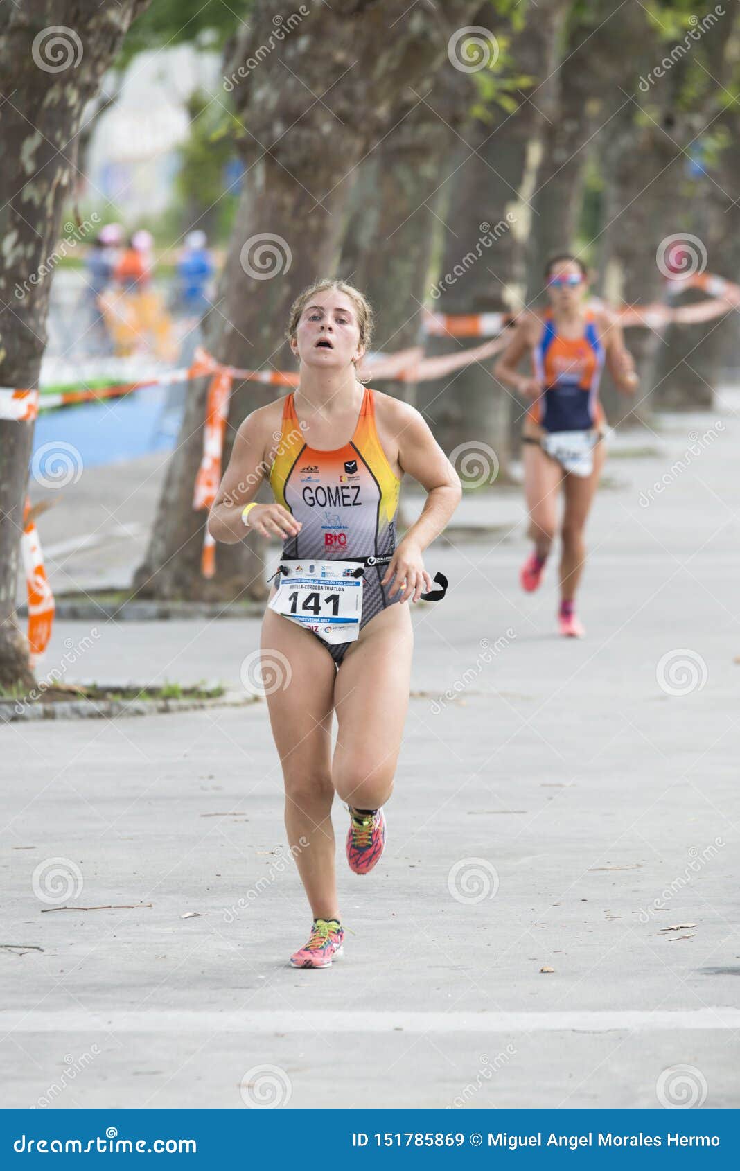 Spanish Championship of Triathlon by Clubs Editorial Stock Image ...