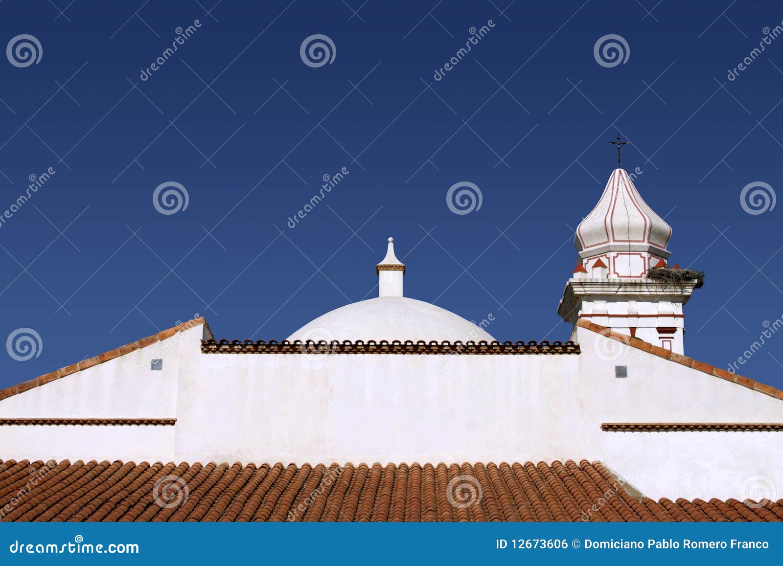 Spanish church stock photo. Image of structures, architecture - 12673606