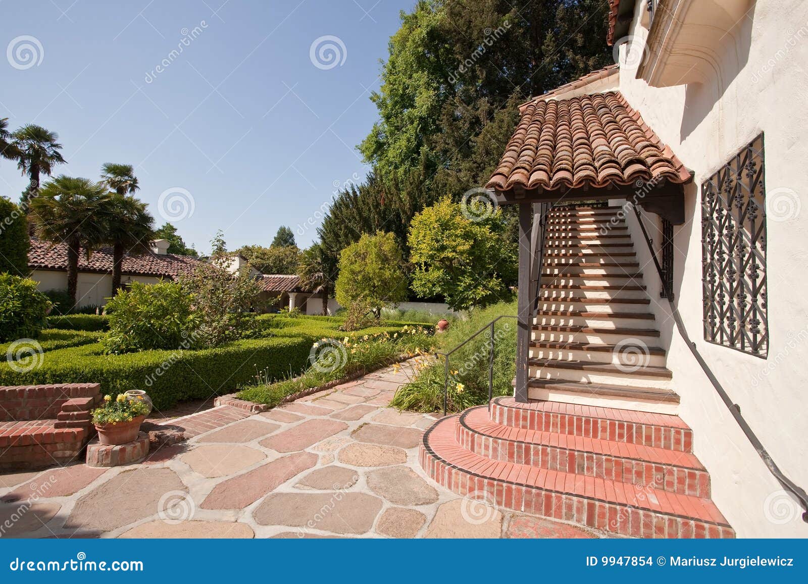 Images Spanish Colonial Style Home With Walls