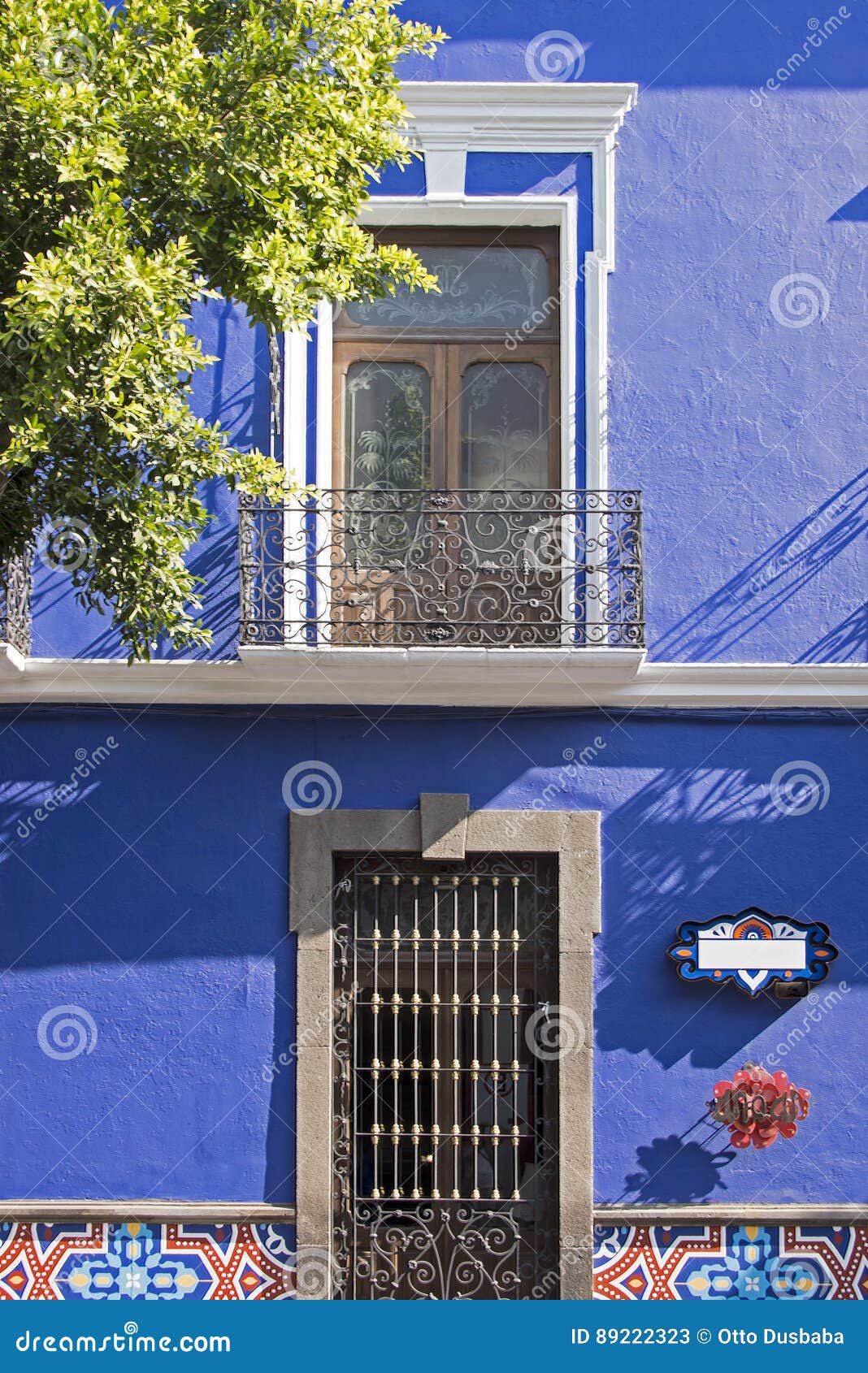 Spanish Colonial Window Facade Stock Image - Image of exterior, spanish ...