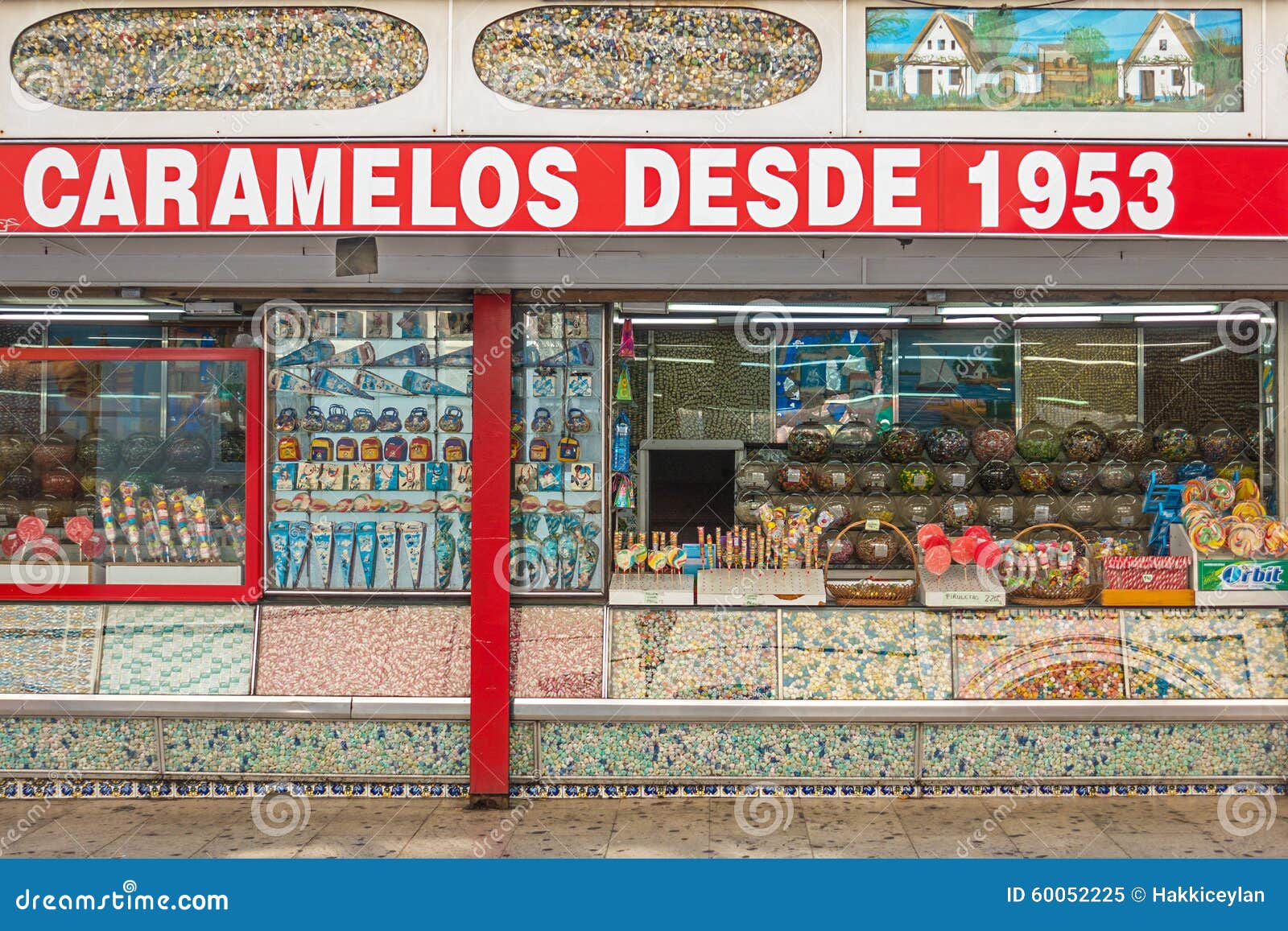 Spanish confectionery shop editorial image. Image of consumerism - 60052225