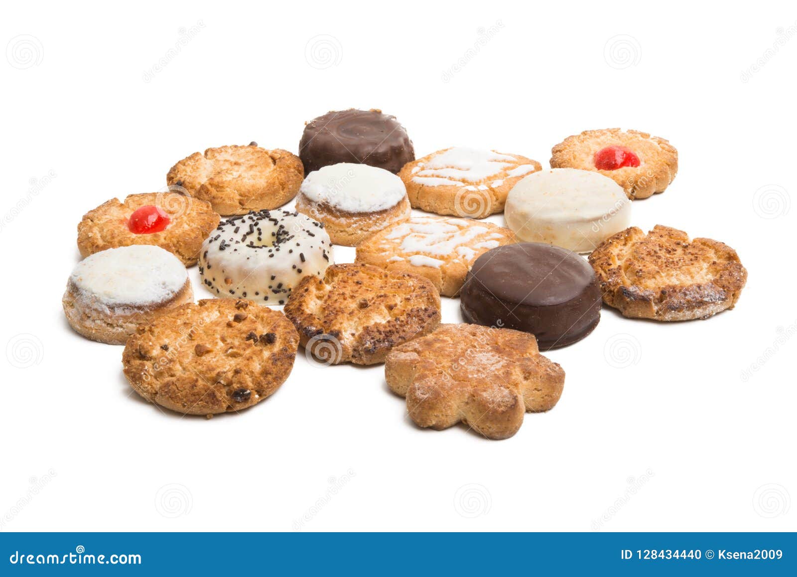 Spanish cookies isolated stock photo. Image of celebration - 128434440