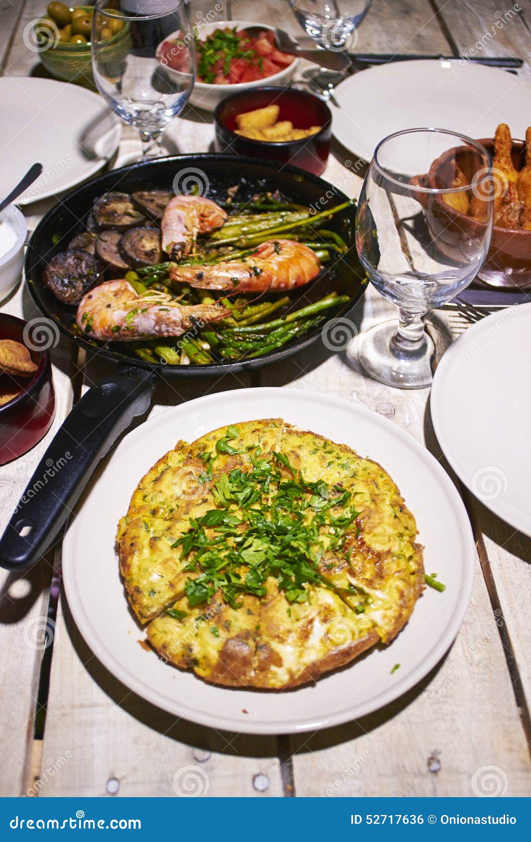 Spanish dinner closeup stock photo. Image of souvenir - 52717636
