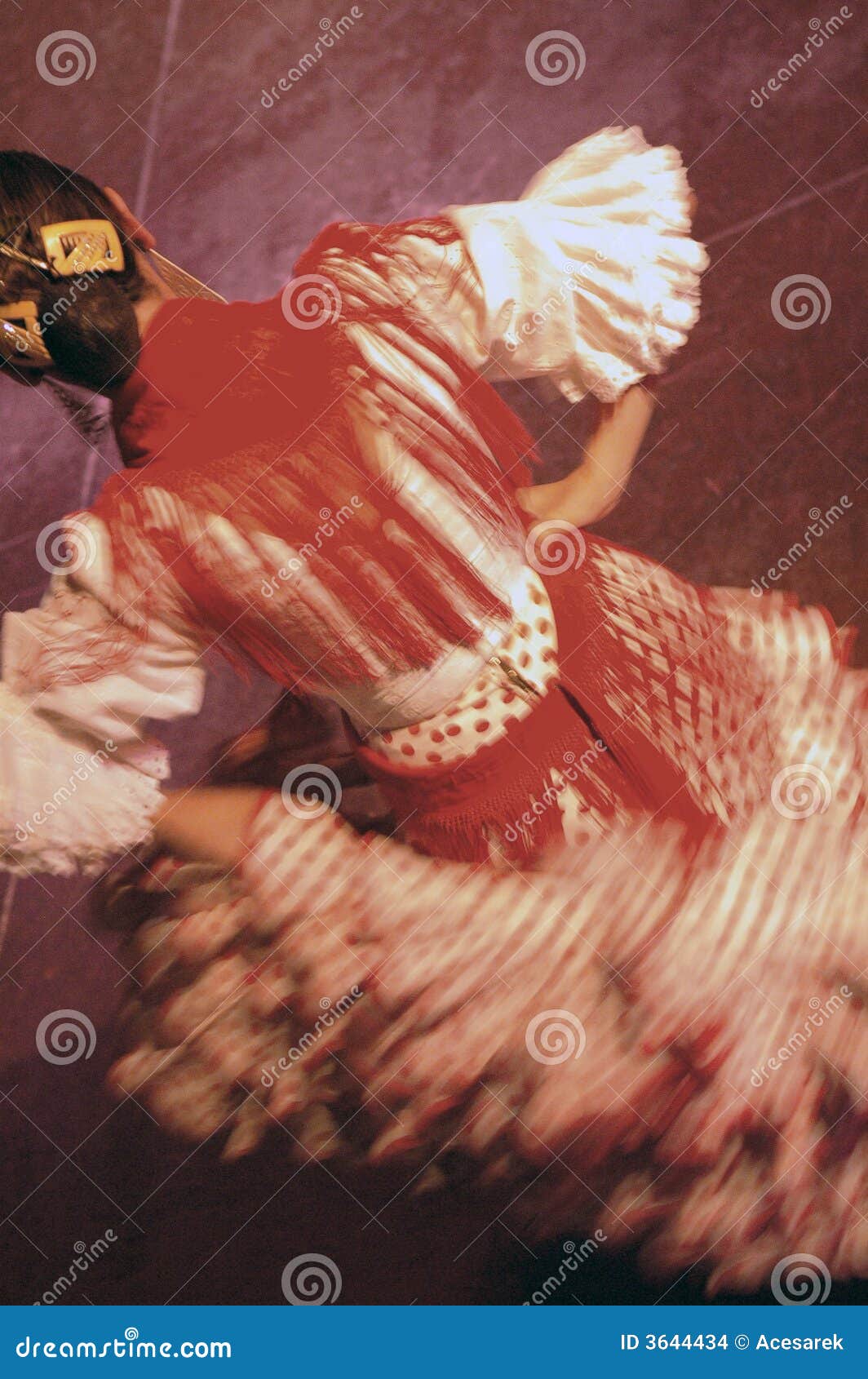 Spanish Duende stock photo. Image of dress, movement, dunde - 3644434