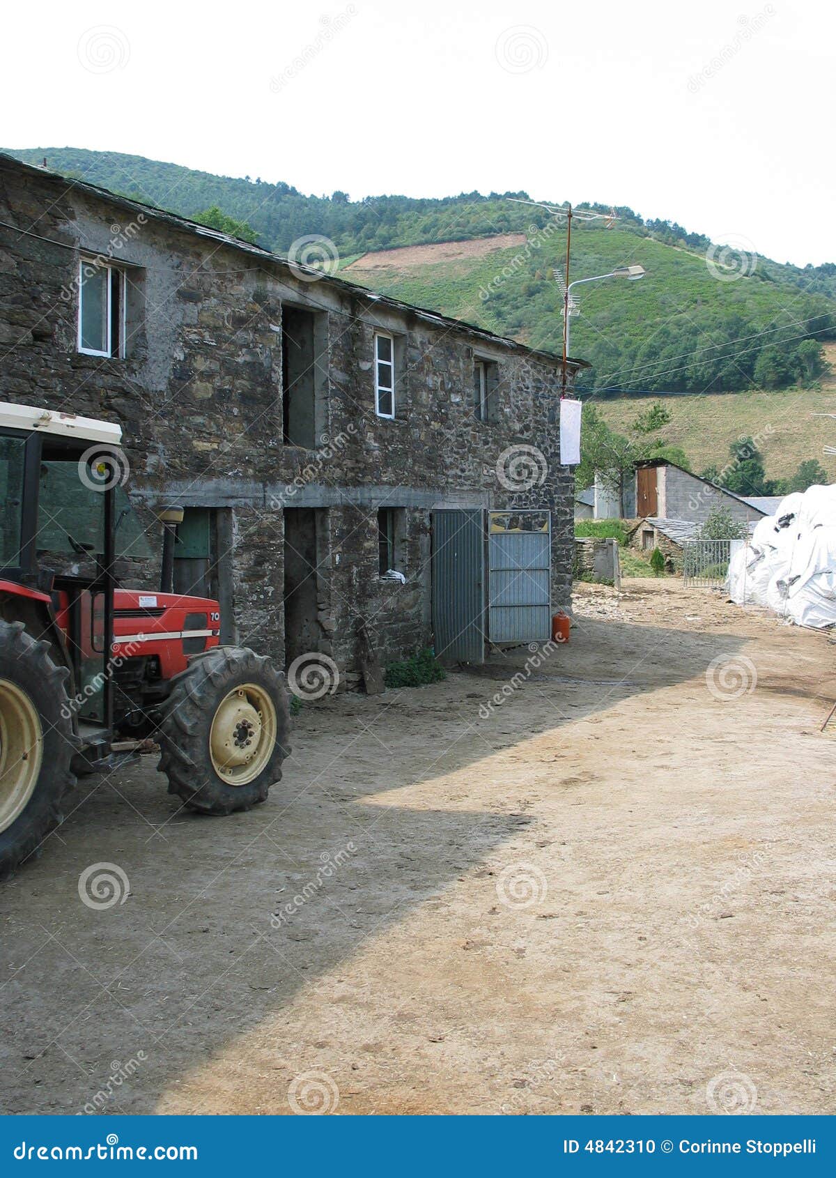 Spanish farm stock photo. Image of destinations, country - 4842310